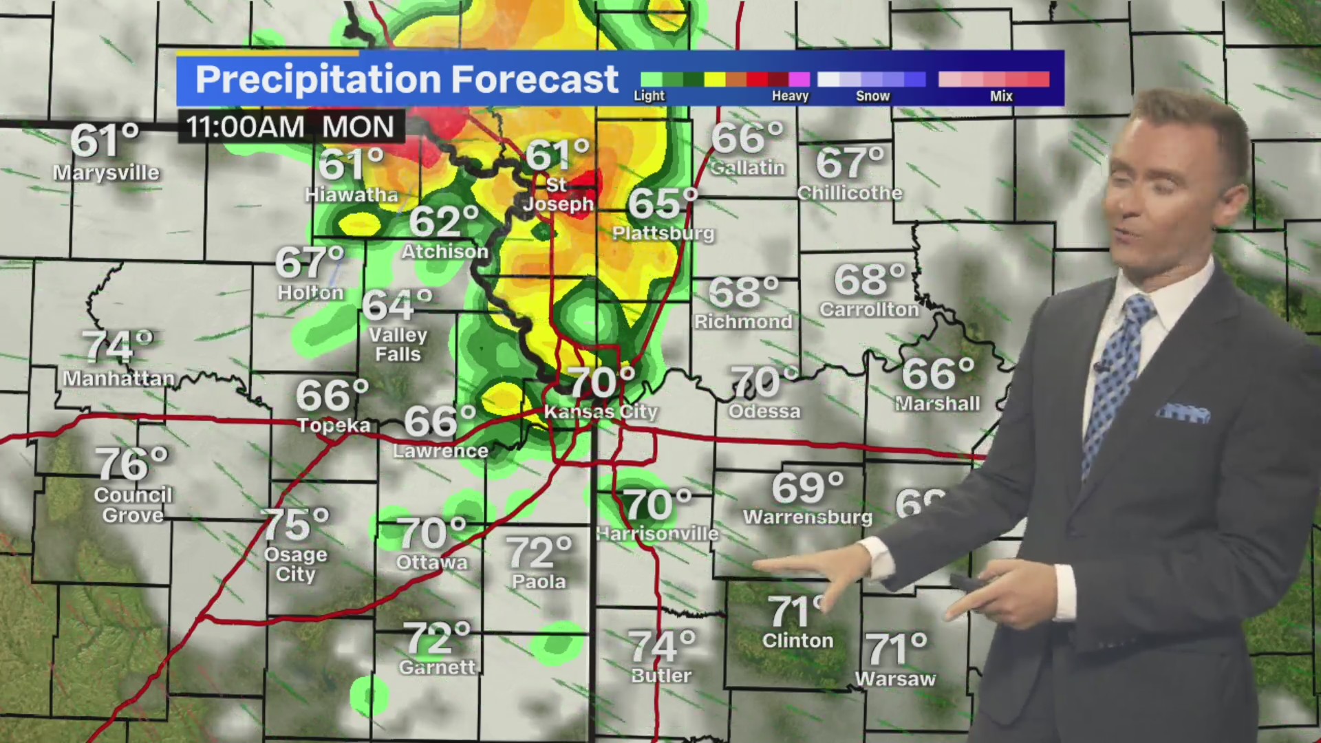 Sunday night forecast – FOX 4 Kansas City WDAF-TV | News, Weather, Sports