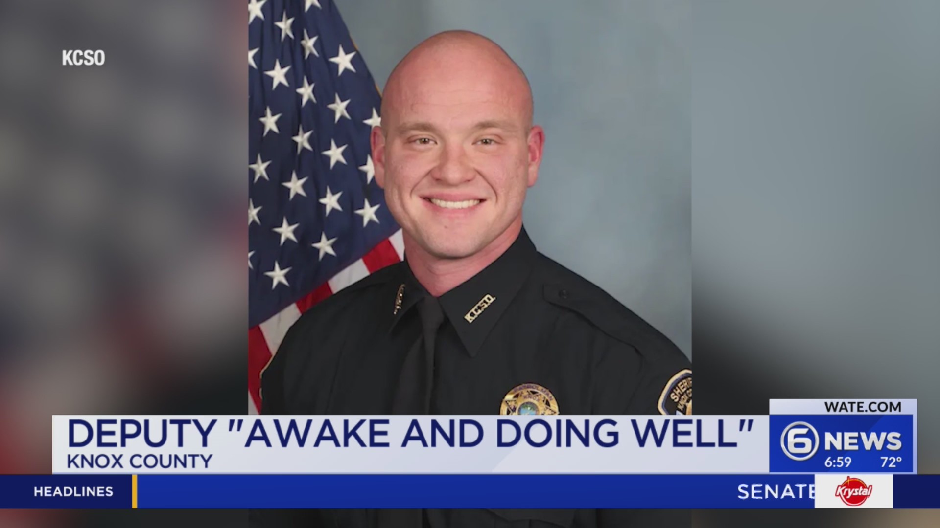 Deputy Swanger awake and ‘doing well’ after critical head injury – WATE ...