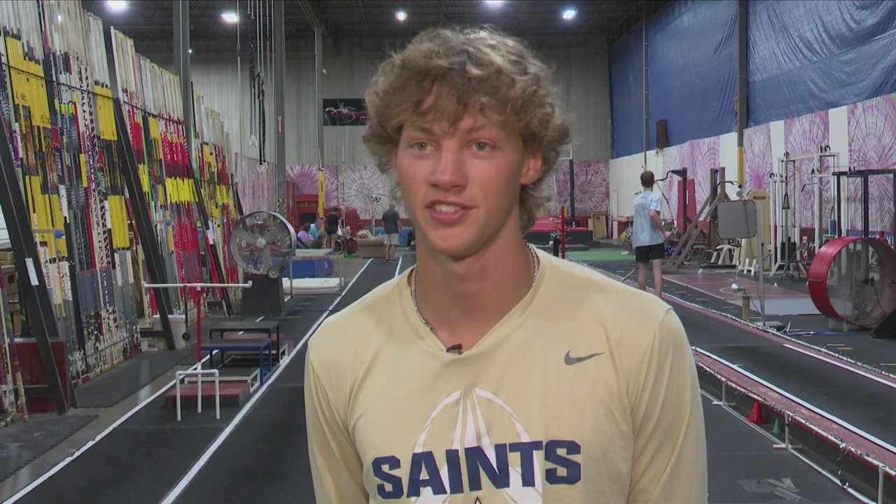 It’s football season now but Isaiah Whitaker soars to new heights in a ...