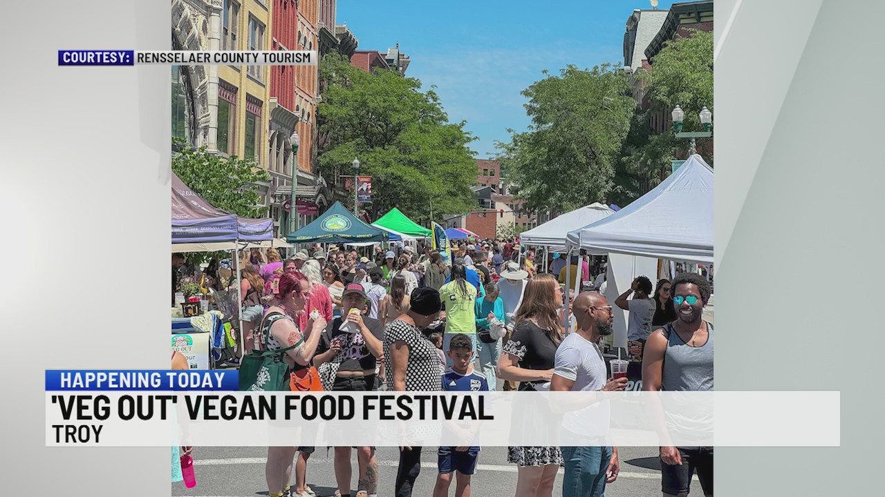 ‘Veg Out’ vegan food festival to take place in Troy – NEWS10 ABC