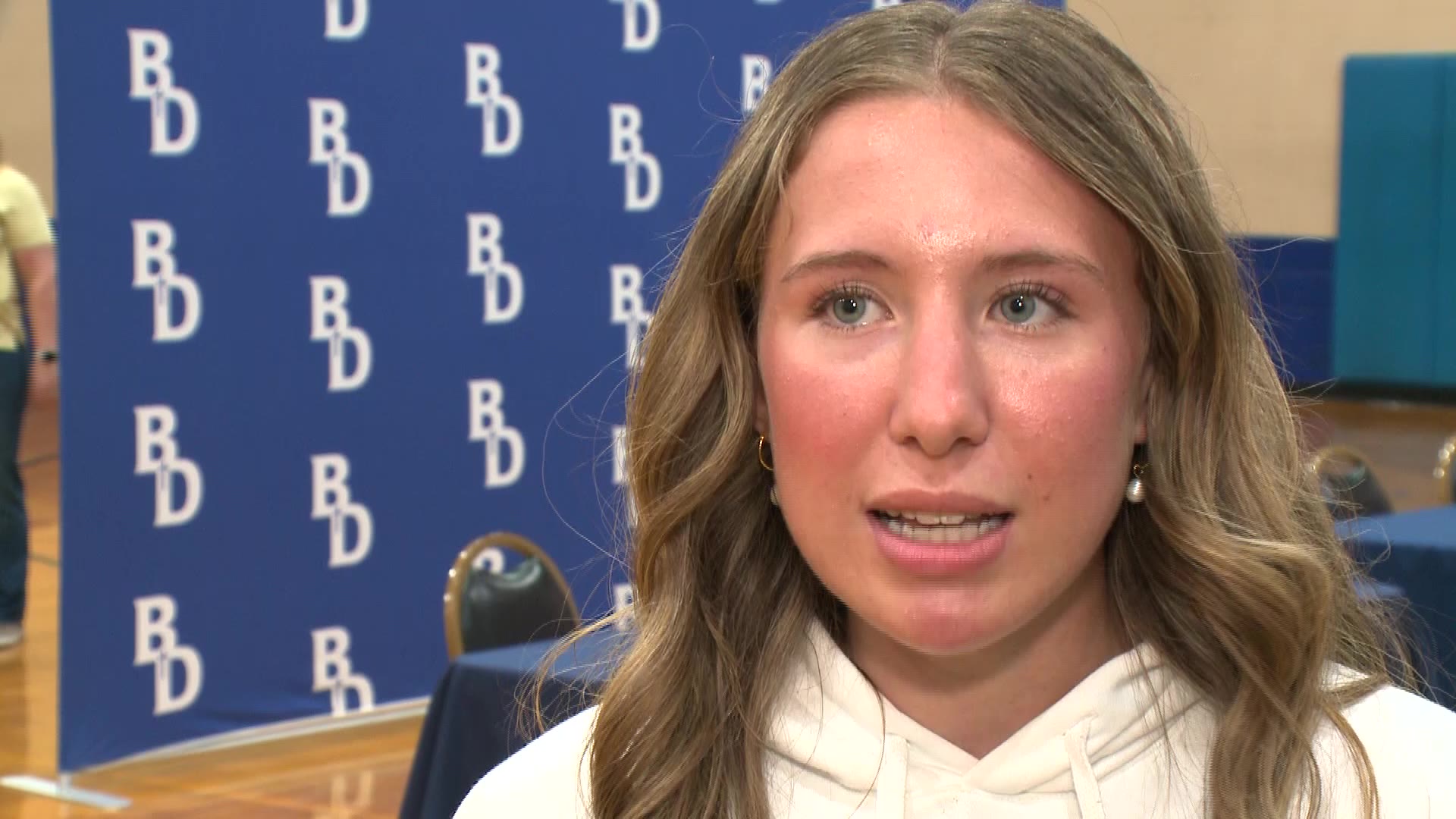 Kaylee Birely full interview on signing with Trine University track and ...