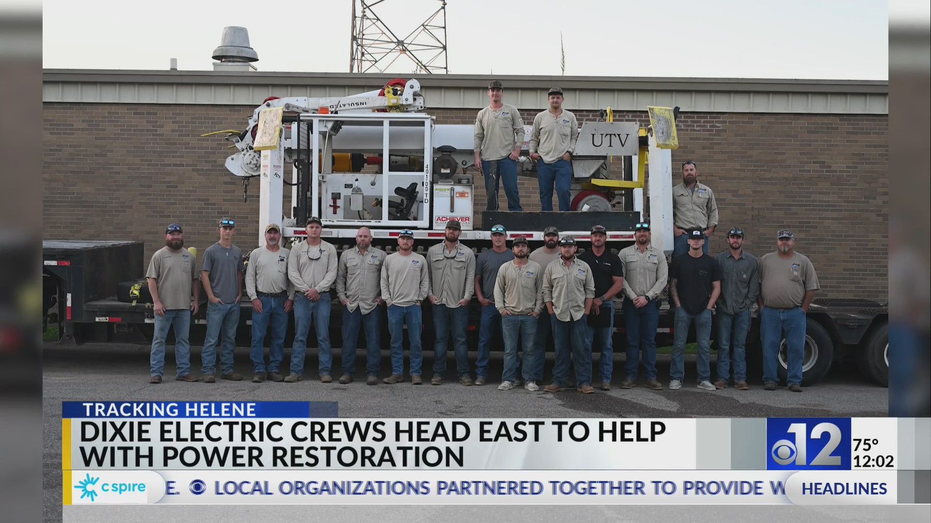 Dixie Electric workers to help restore power in Florida after Helene – WJTV