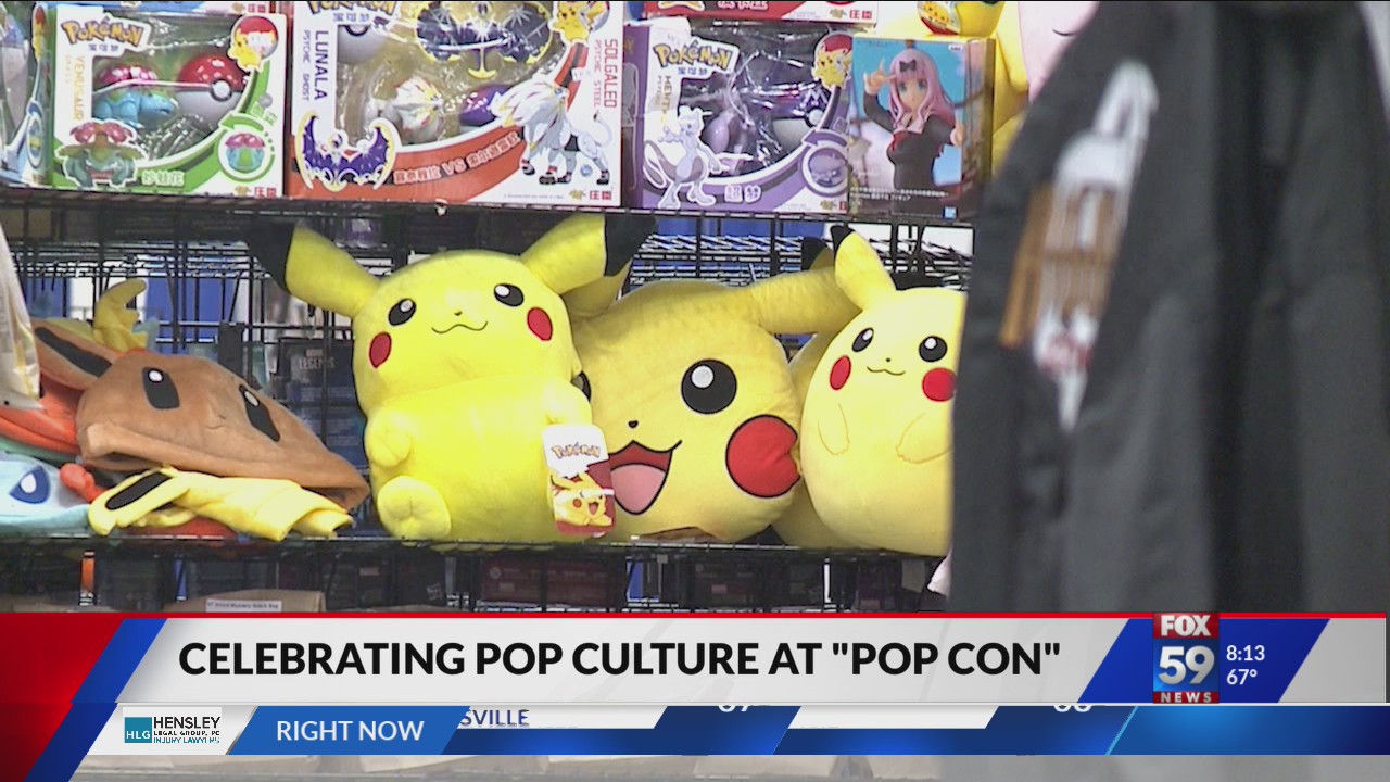 Celebrating Pop Culture at “Pop Con” – Fox 59