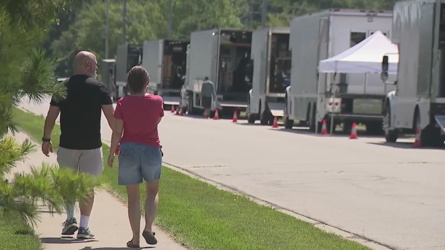 Equipment lines Blue Springs streets for filming of ‘Ted Lasso’ season ...