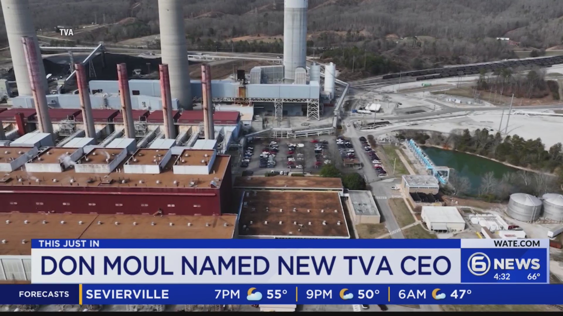 Don Moul named as new TVA CEO – WATE 6 On Your Side