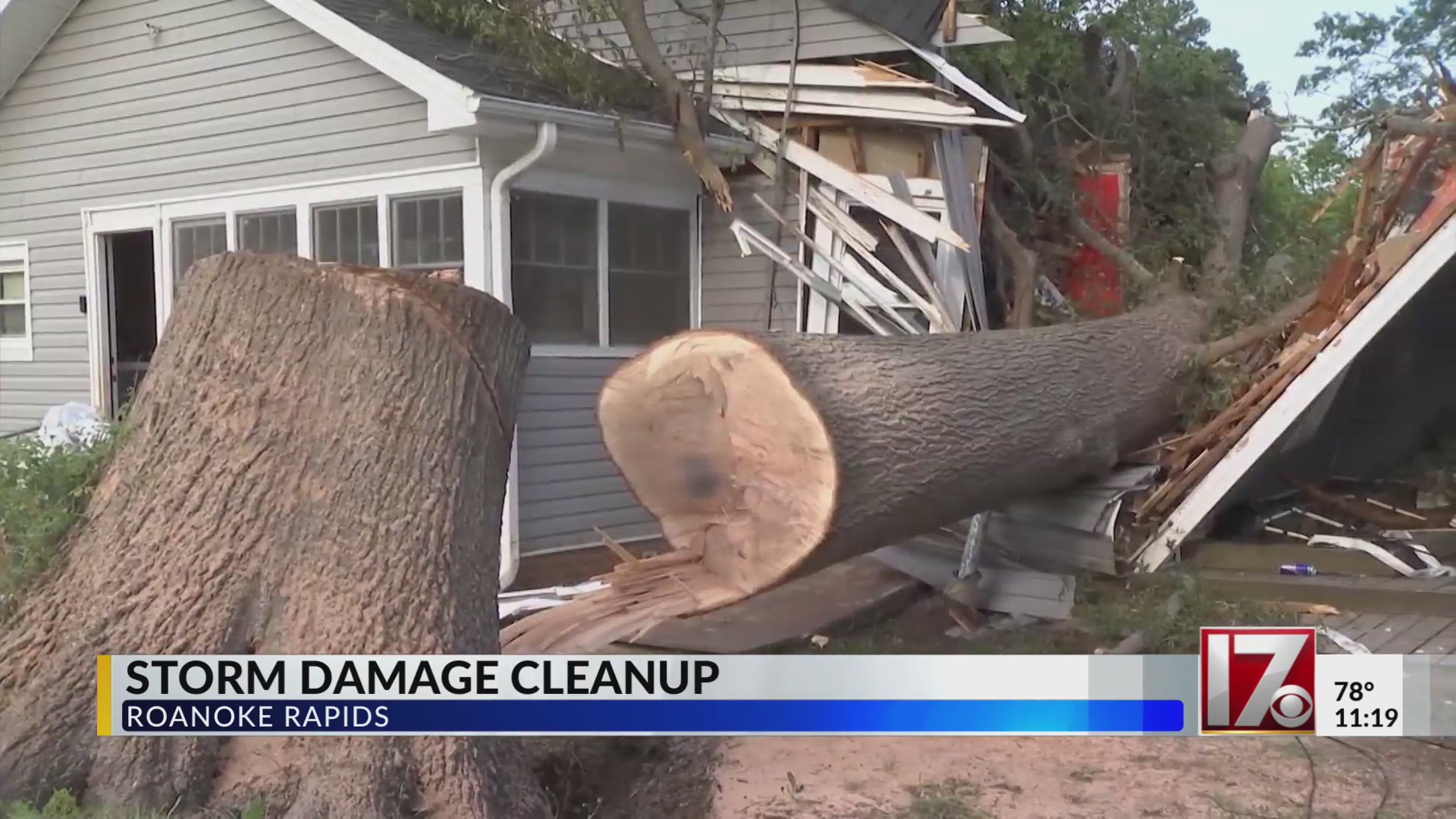 Roanoke Rapids in state of emergency after Friday severe storms – CBS17.com