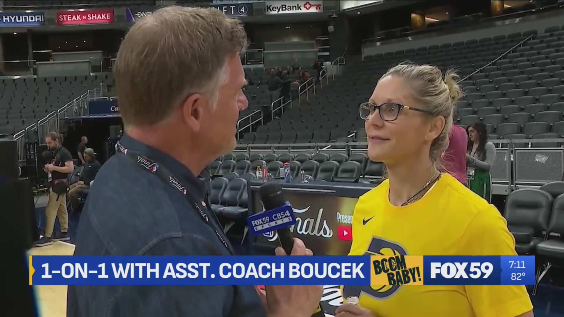 1-on-1 with Pacers assistant coach Jenny Boucek – Fox 59
