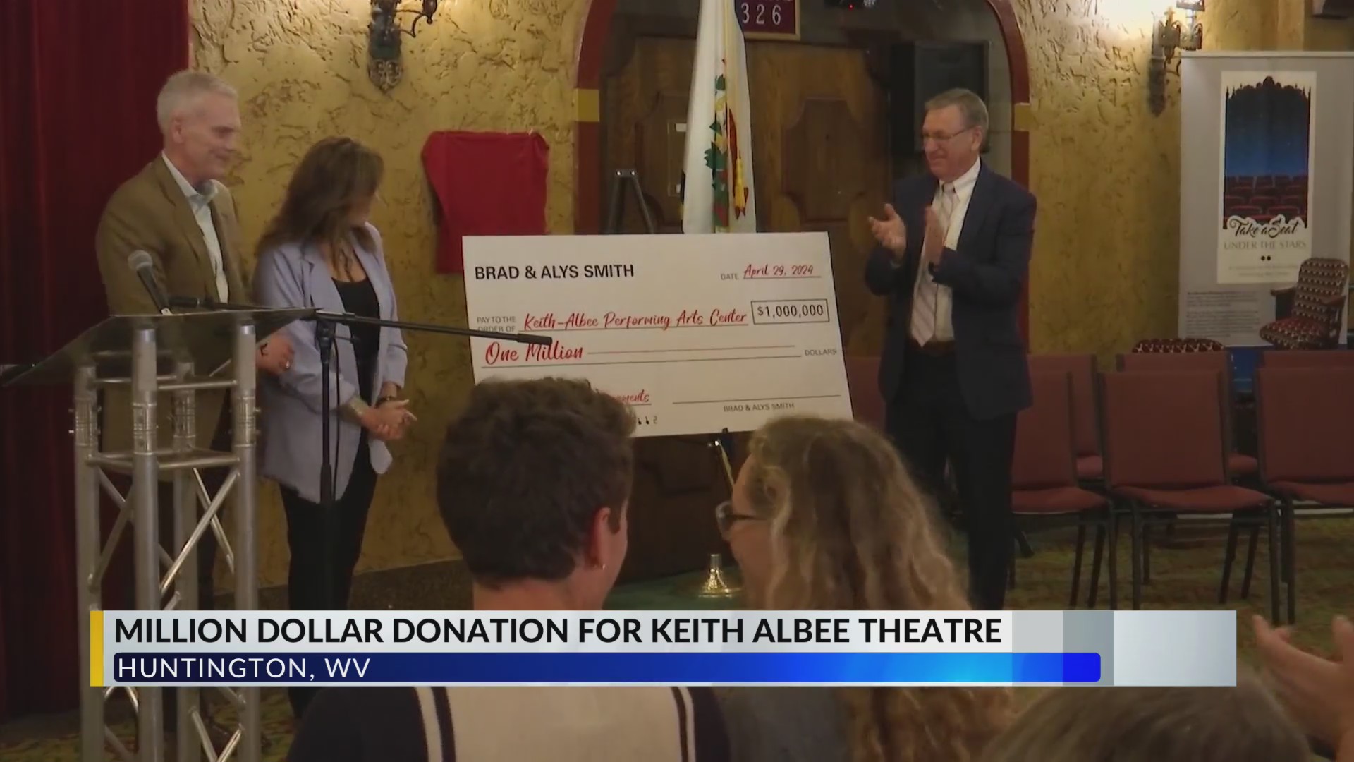 MU President and wife donate $1M to Keith Albee Theatre restoration ...