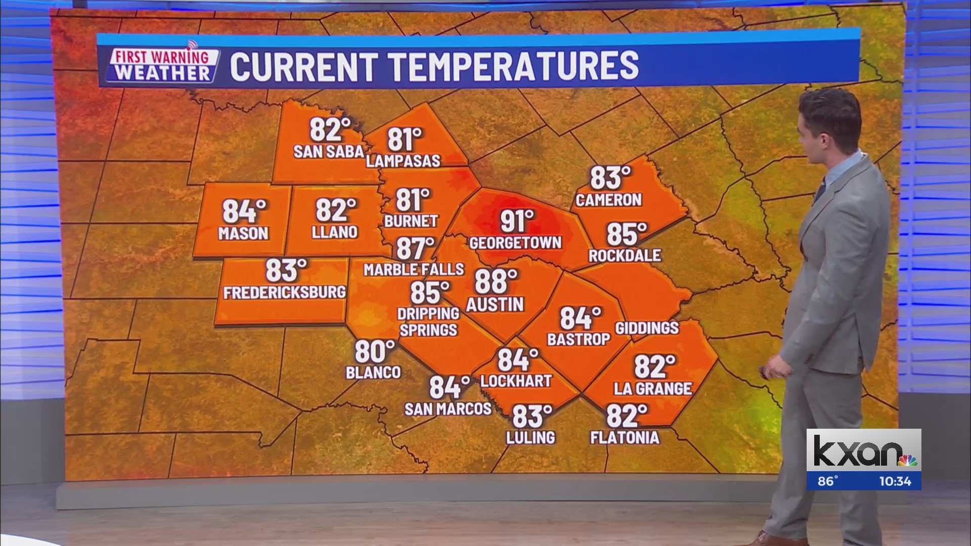 First Warning Weather with Meteorologist Tommy House – KXAN Austin
