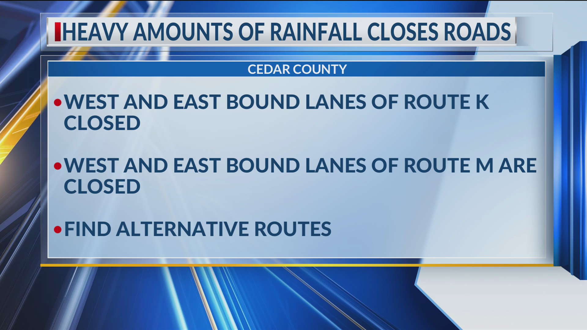 Flooding causes multiple road closures in Southwest Missouri – KSNF ...