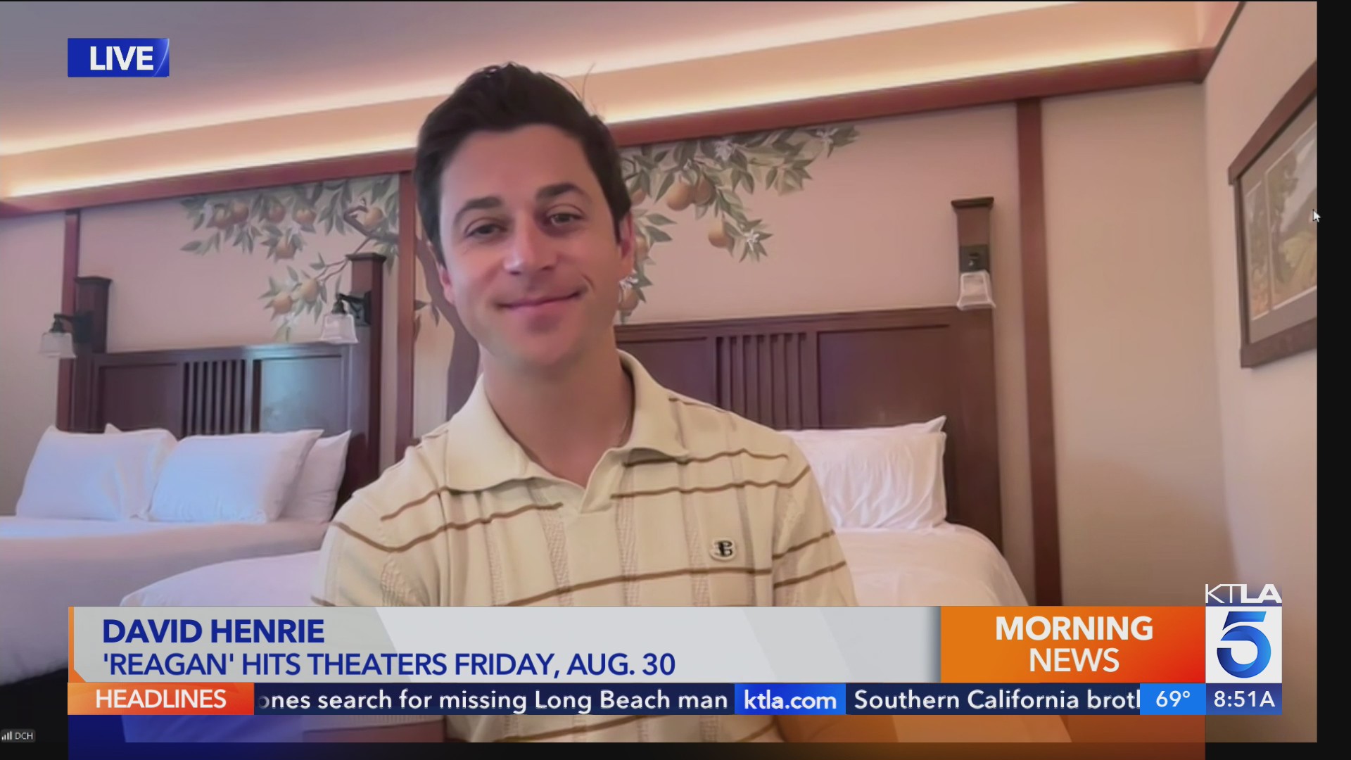 David Henrie talks ‘Wizards of Waverly Place’ Reboot and ‘Reagan’ – KTLA