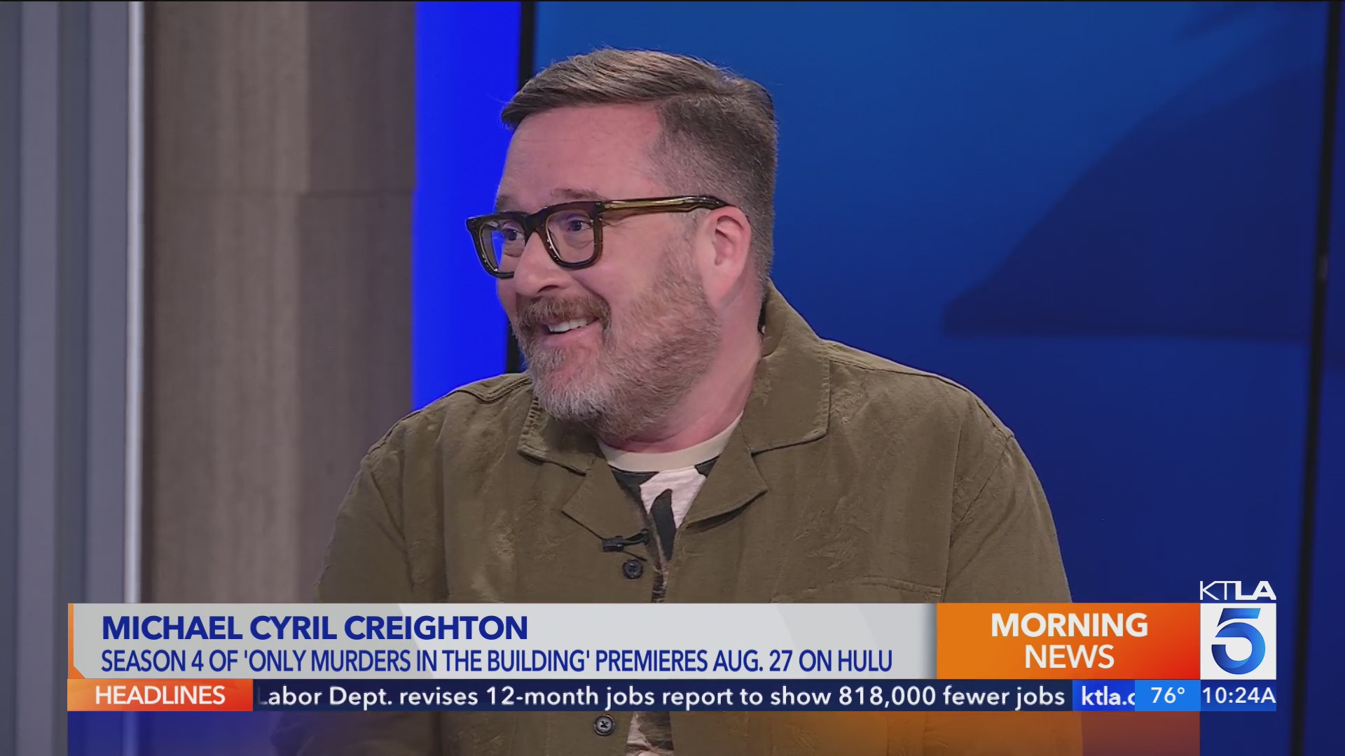 Michael Cyril Creighton on becoming a series regular on ‘Only Murders ...