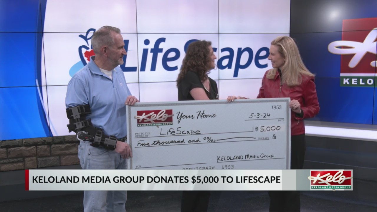 LifeScape receives $5,000 from KELO-TV – KELOLAND.com