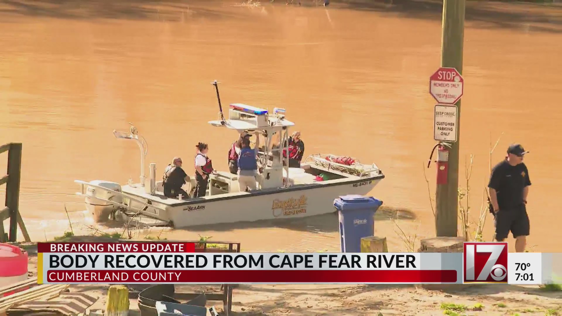 Body found in Cape Fear River in Fayetteville – CBS17.com