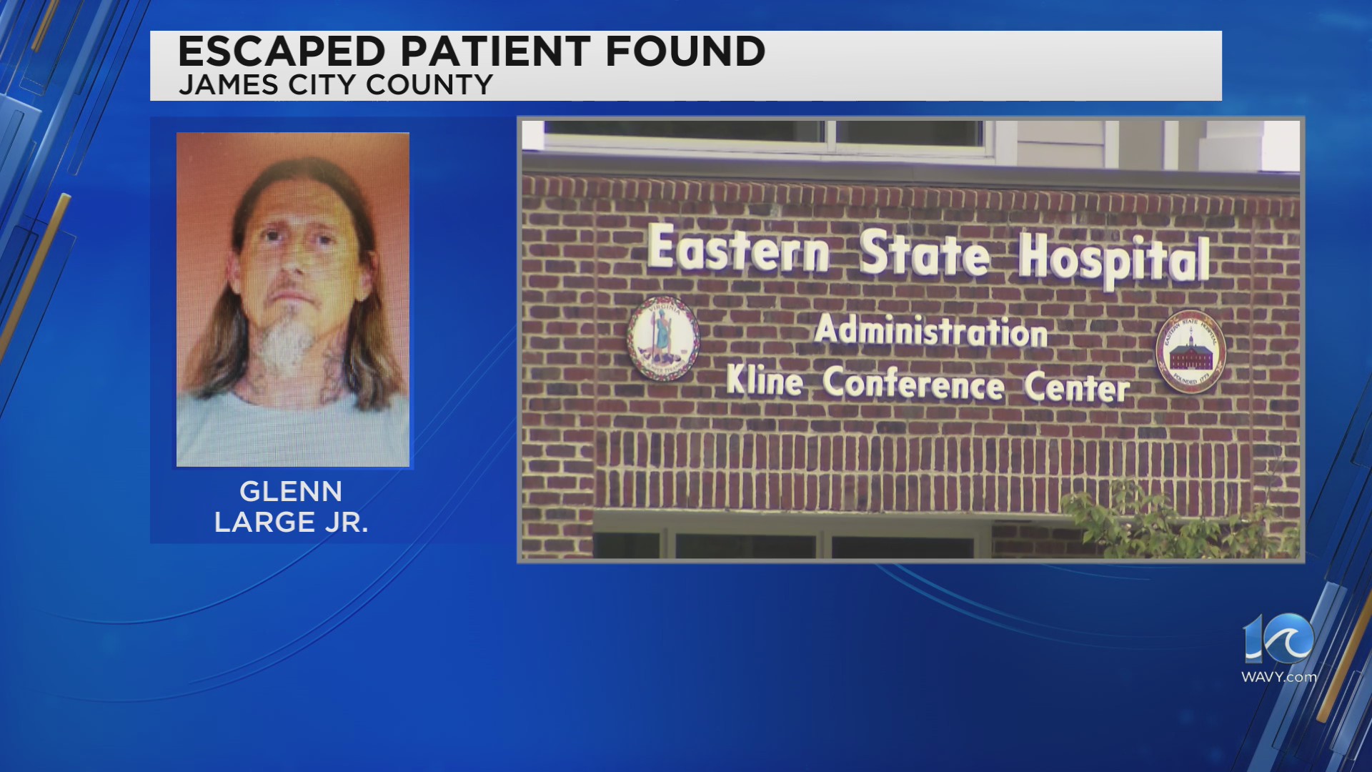 Escaped patient from mental facility located and arrested: VSP – WAVY.com