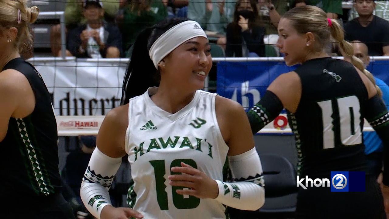 Hawaii’s Tayli Ikenaga named Big West Defensive Player of the Week – KHON2