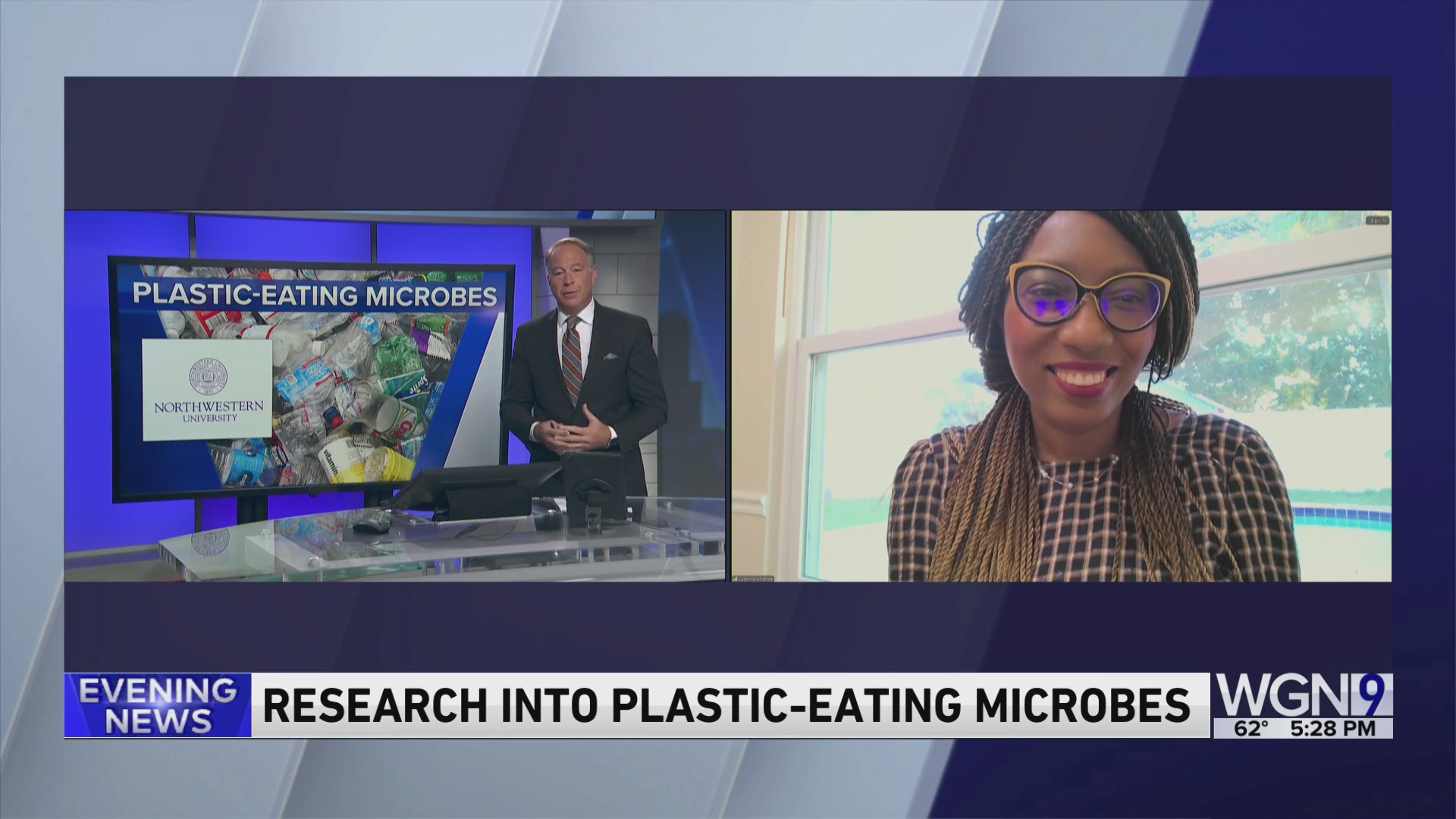 RESEARCH INTO REDUCING PLASTIC POLLUTION – WGN-TV