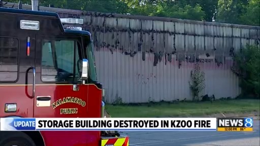 Fire at ‘large, old’ building in Kalamazoo brought under control ...