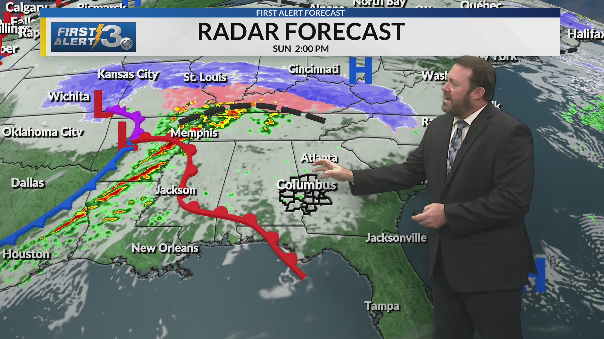 Sunday AM Forecast – WRBL