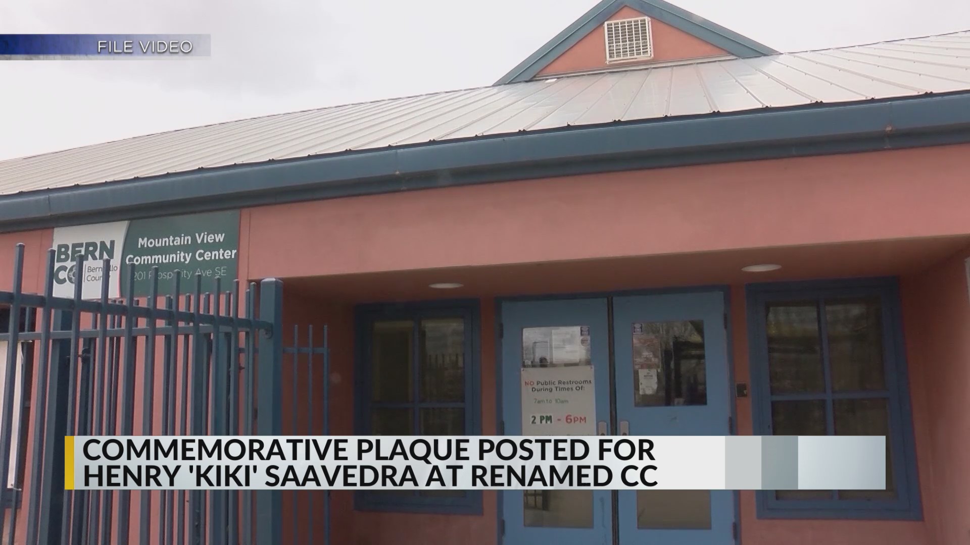 Mountain View Community Center renamed Henry ‘Kiki’ Saavedra Community ...