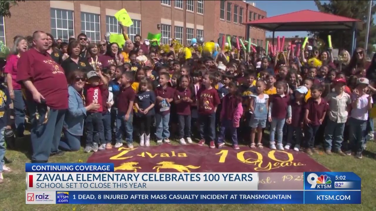 Zavala Elementary celebrates 100 years – KTSM 9 News