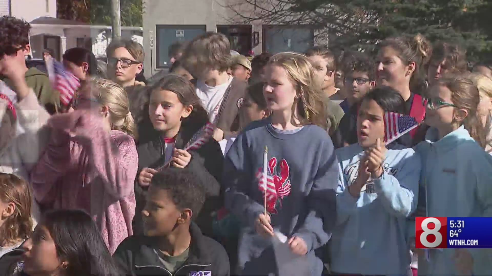 Westbrook school district honors veterans at event on the green – WTNH.com