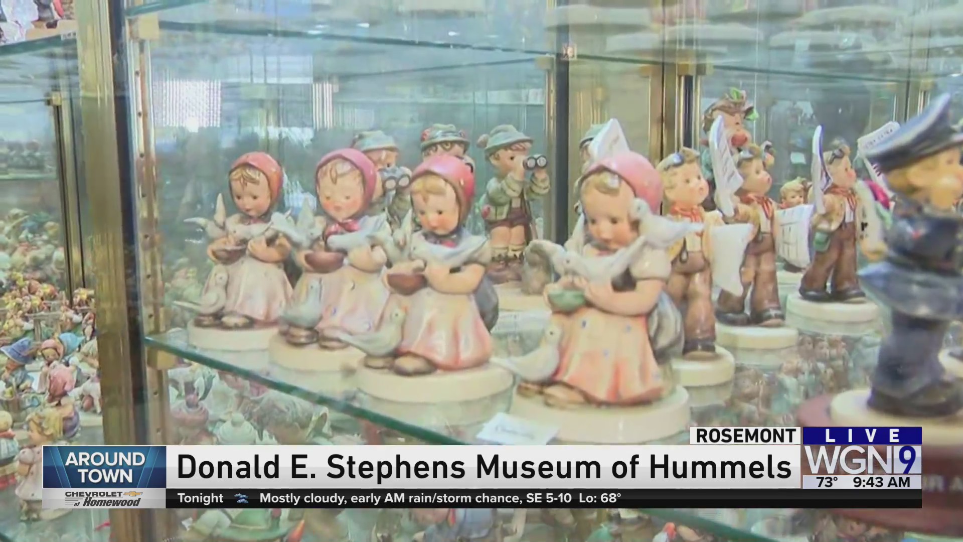 Around Town – Donald E. Stephens Museum of Hummels – WGN-TV