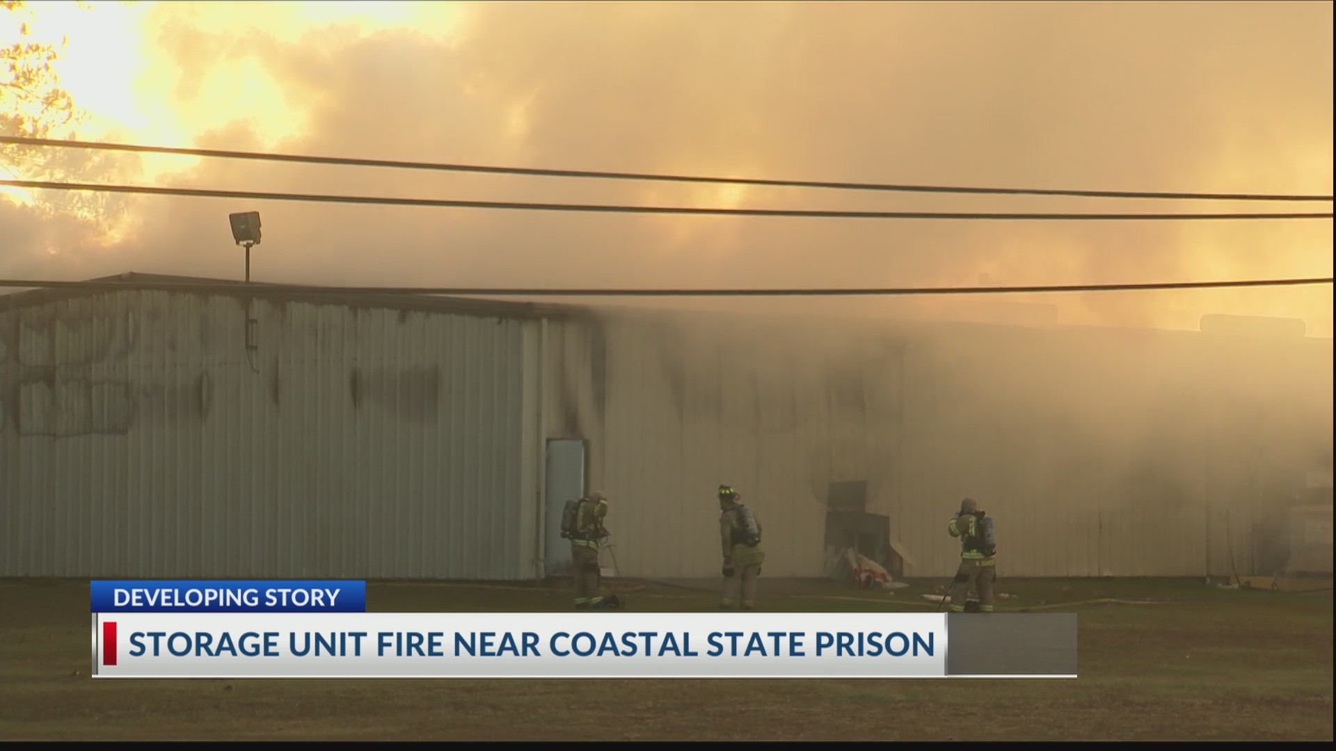 State to investigate fire near Coastal State Prison – WSAV-TV
