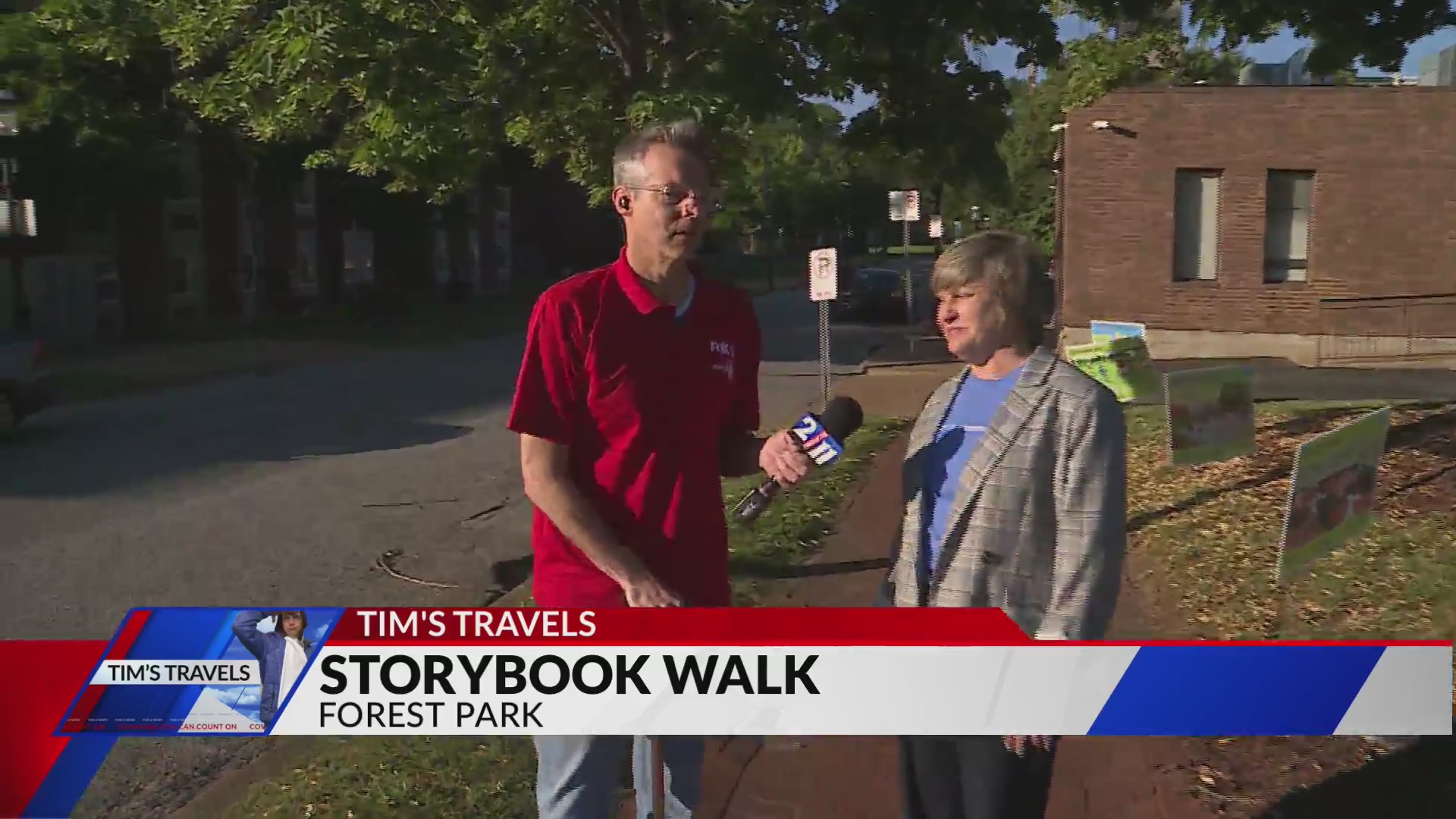 Tim Travels through the Storybook Walk – FOX 2