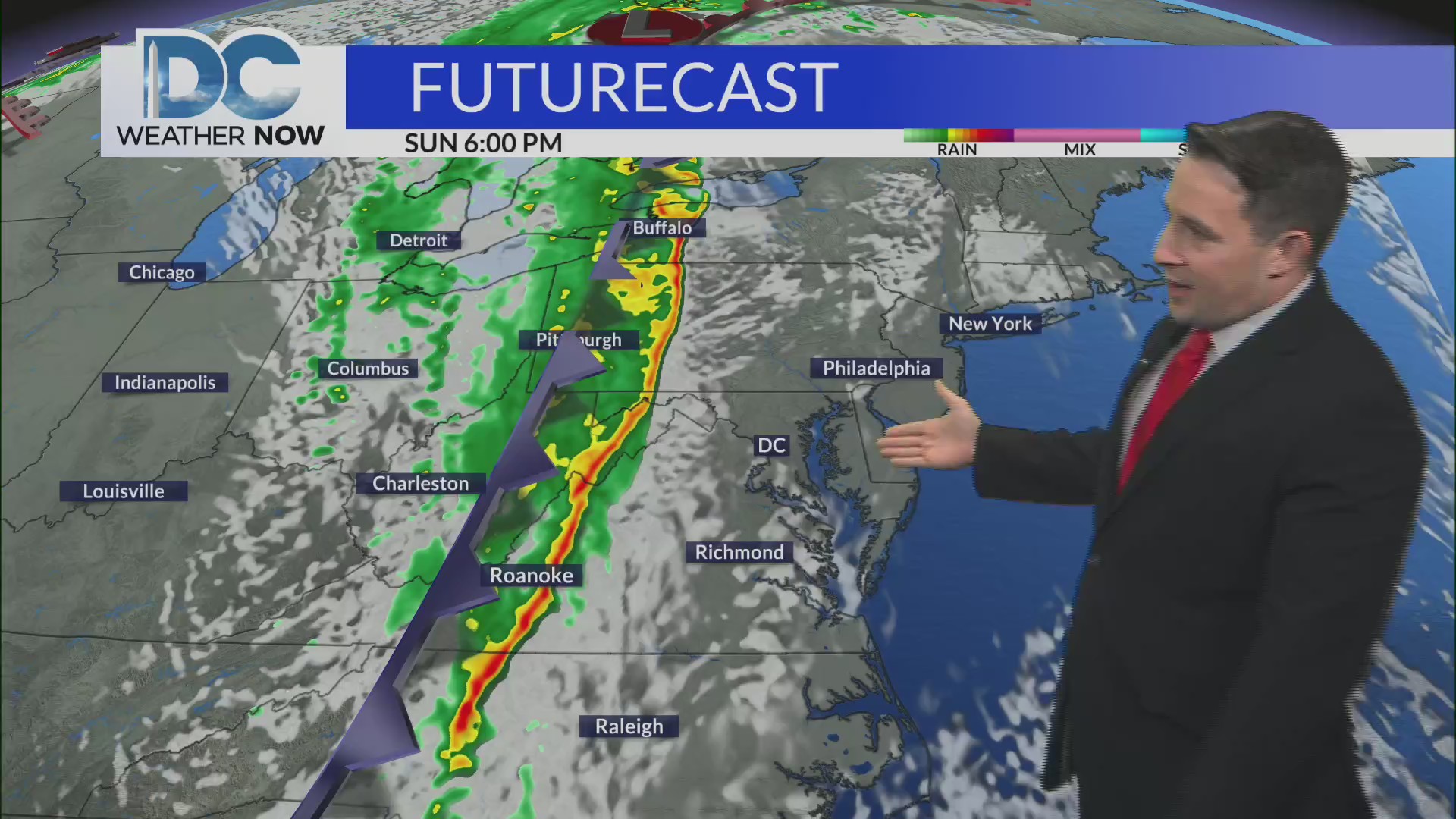 Warming up this weekend, rain returns Sunday – DC News Now | DC ...