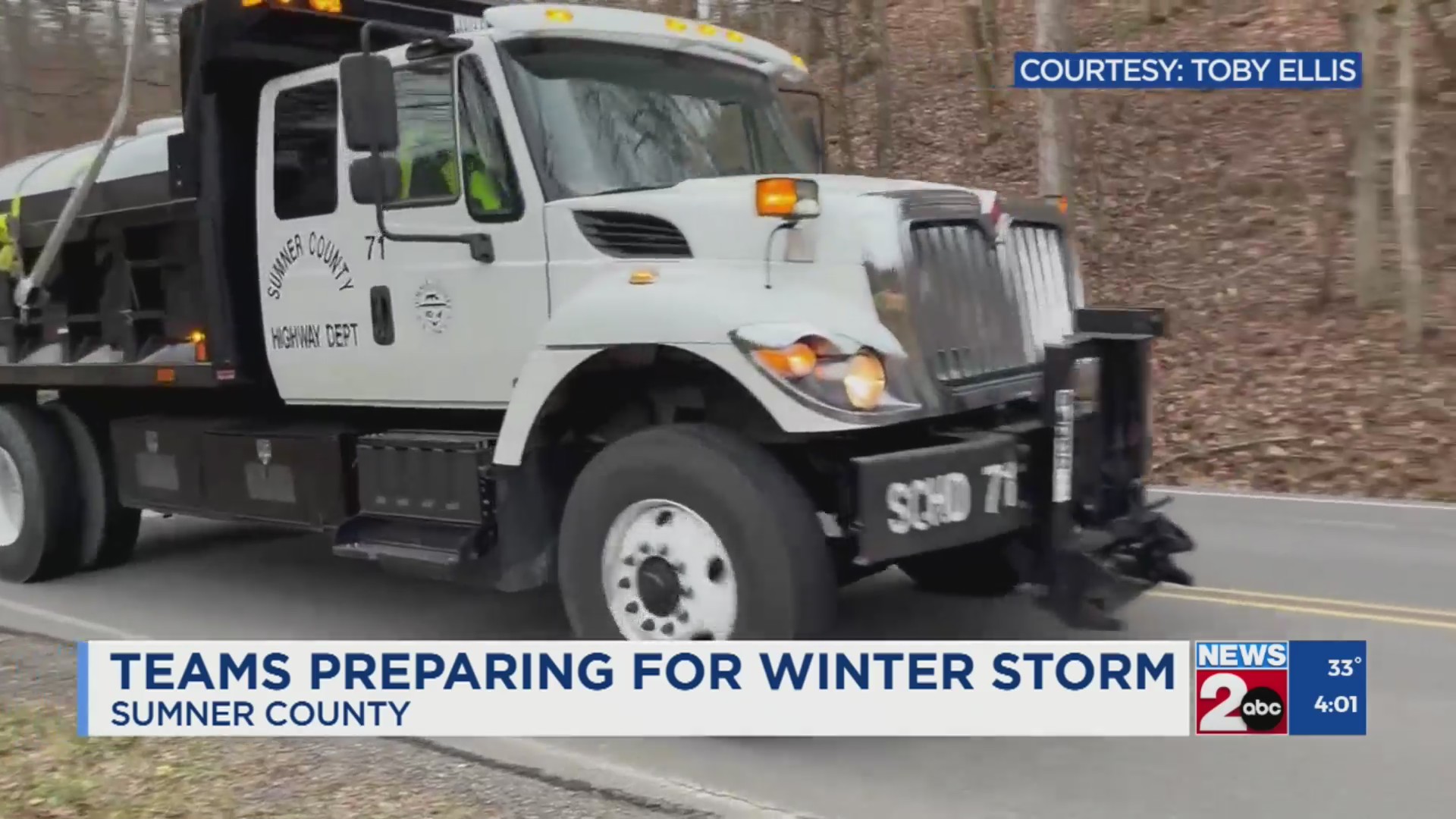 Teams preparing for winter storm in Sumner County – WKRN News 2