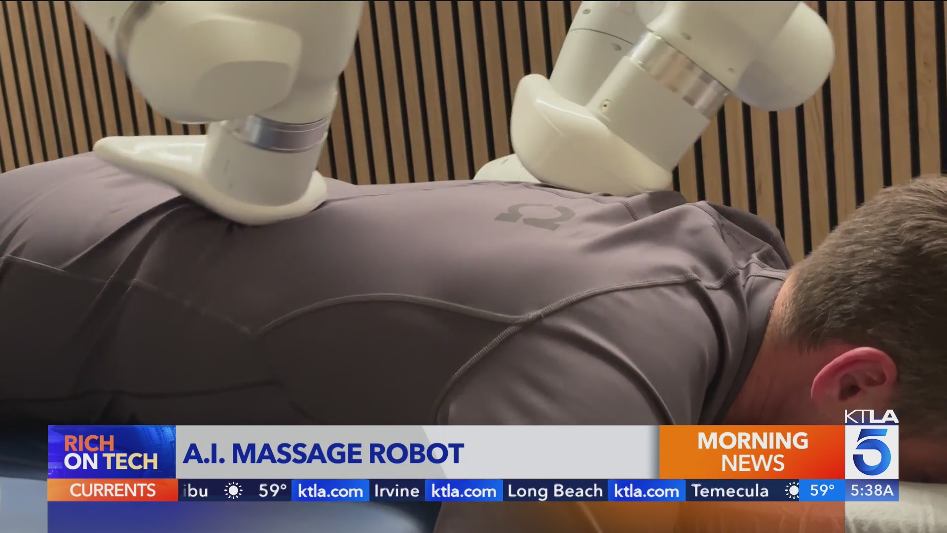 I Tried a Robot Massage and This Is What Happened – WBTW