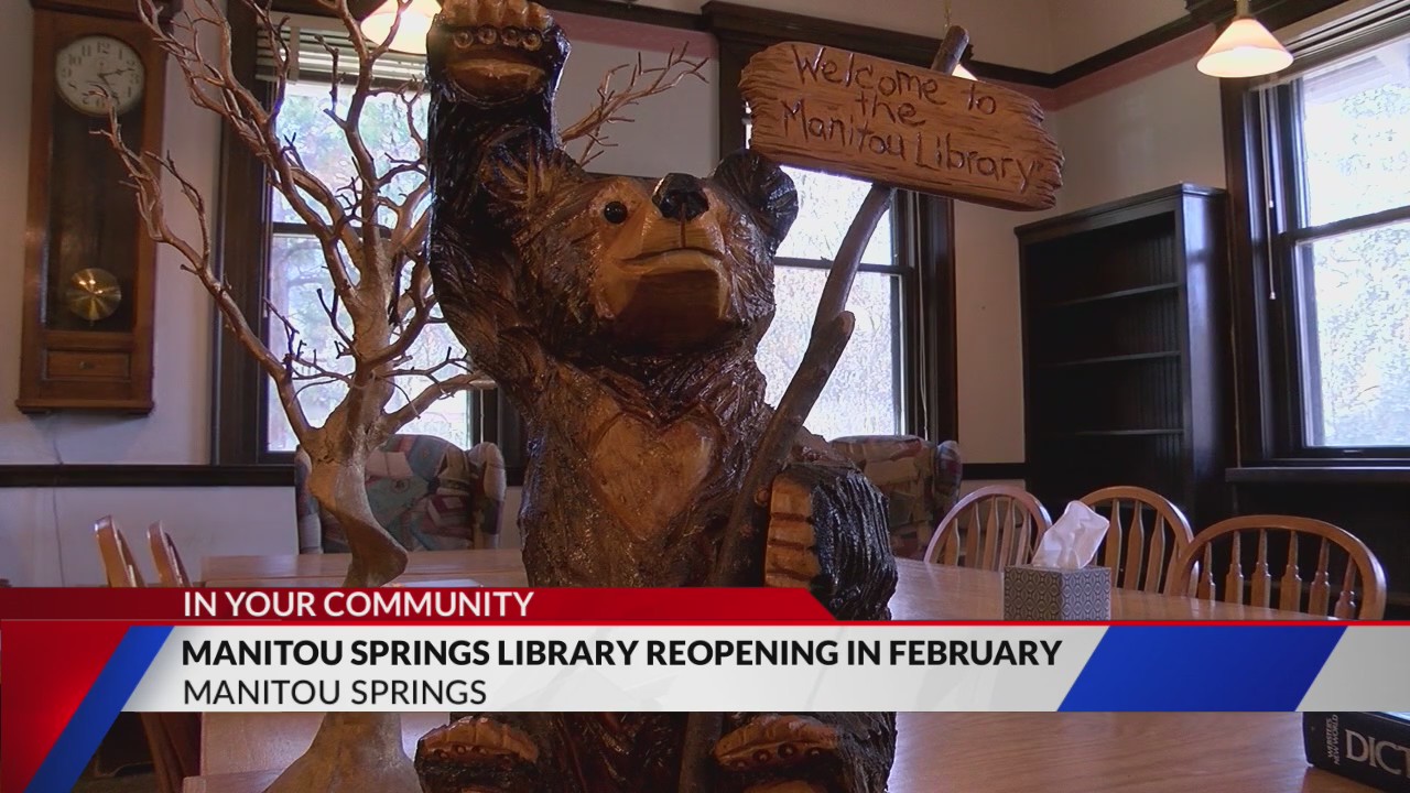 Historic Manitou Springs Library reopening in February – FOX21 News ...