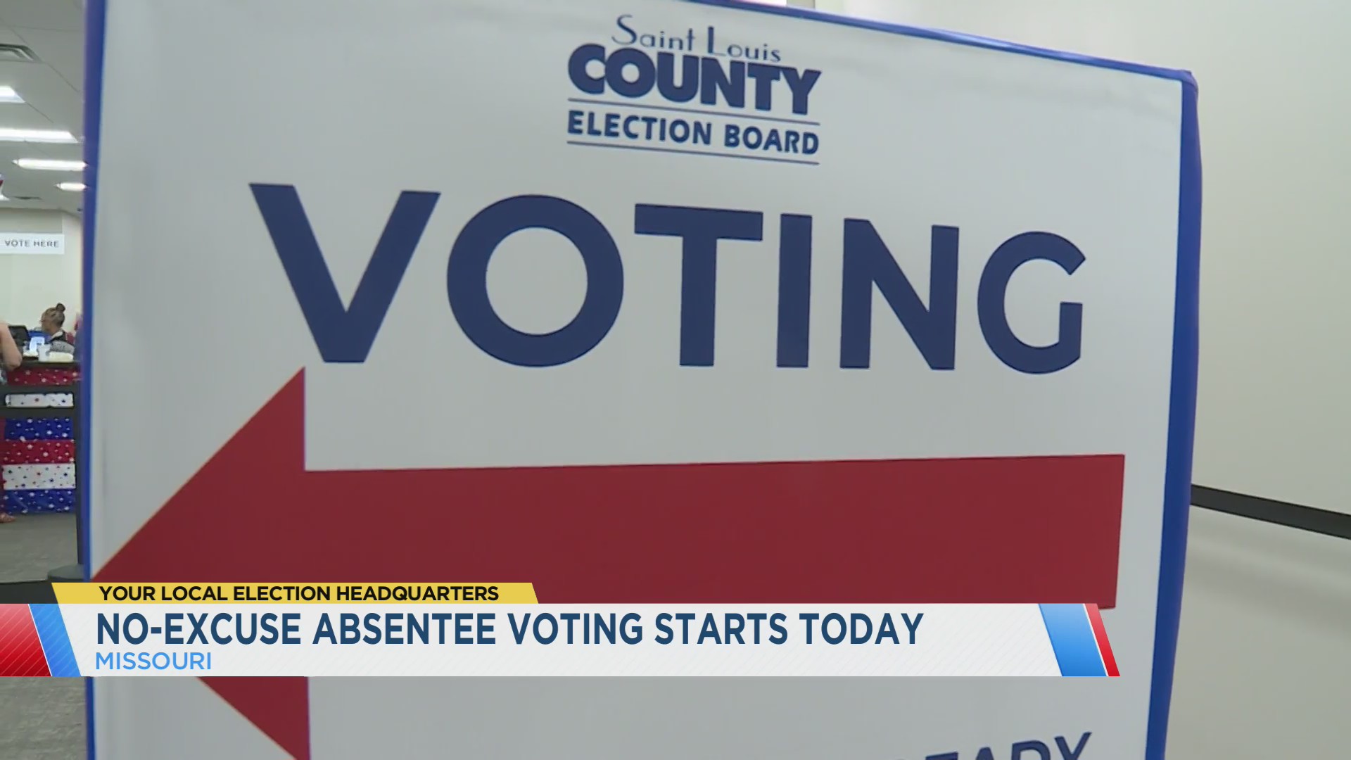 No-excuse in-person absentee voting begins in St. Louis region – FOX 2