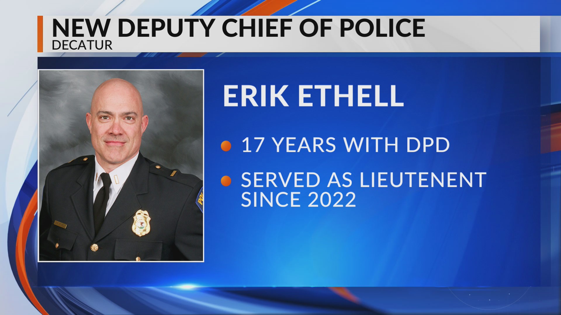 Decatur Police name new Deputy Chief amidst change in leadership – WCIA.com