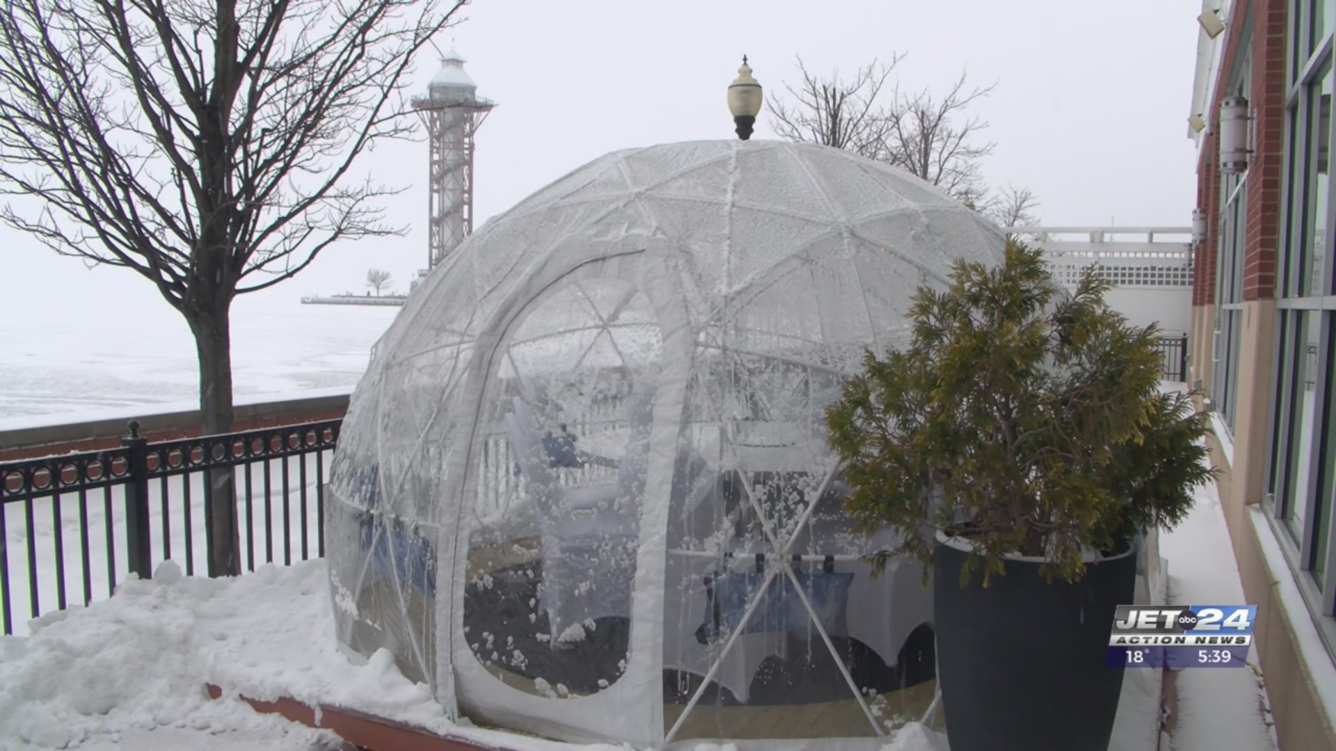 Chill out and eat up — Two45 Waterfront Grille brings back igloo dining ...