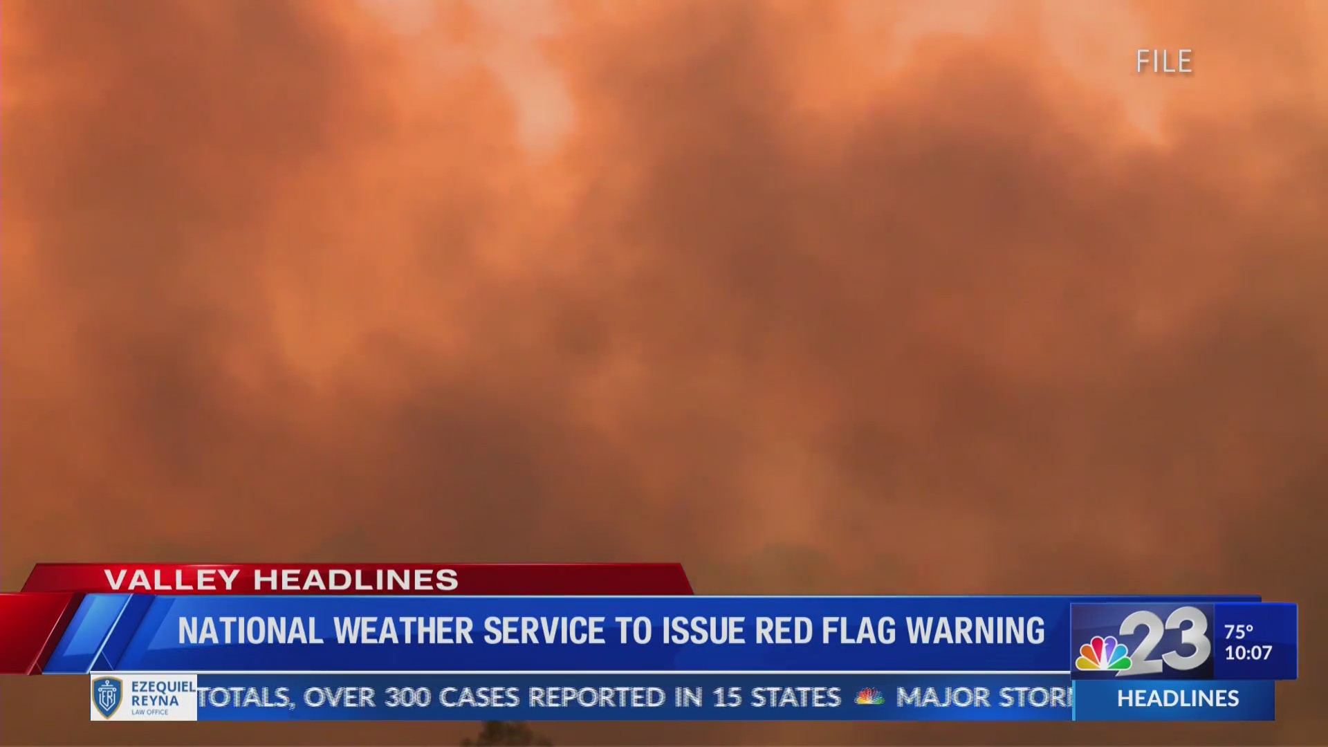 National Weather Service to issue red flag warning – KVEO-TV