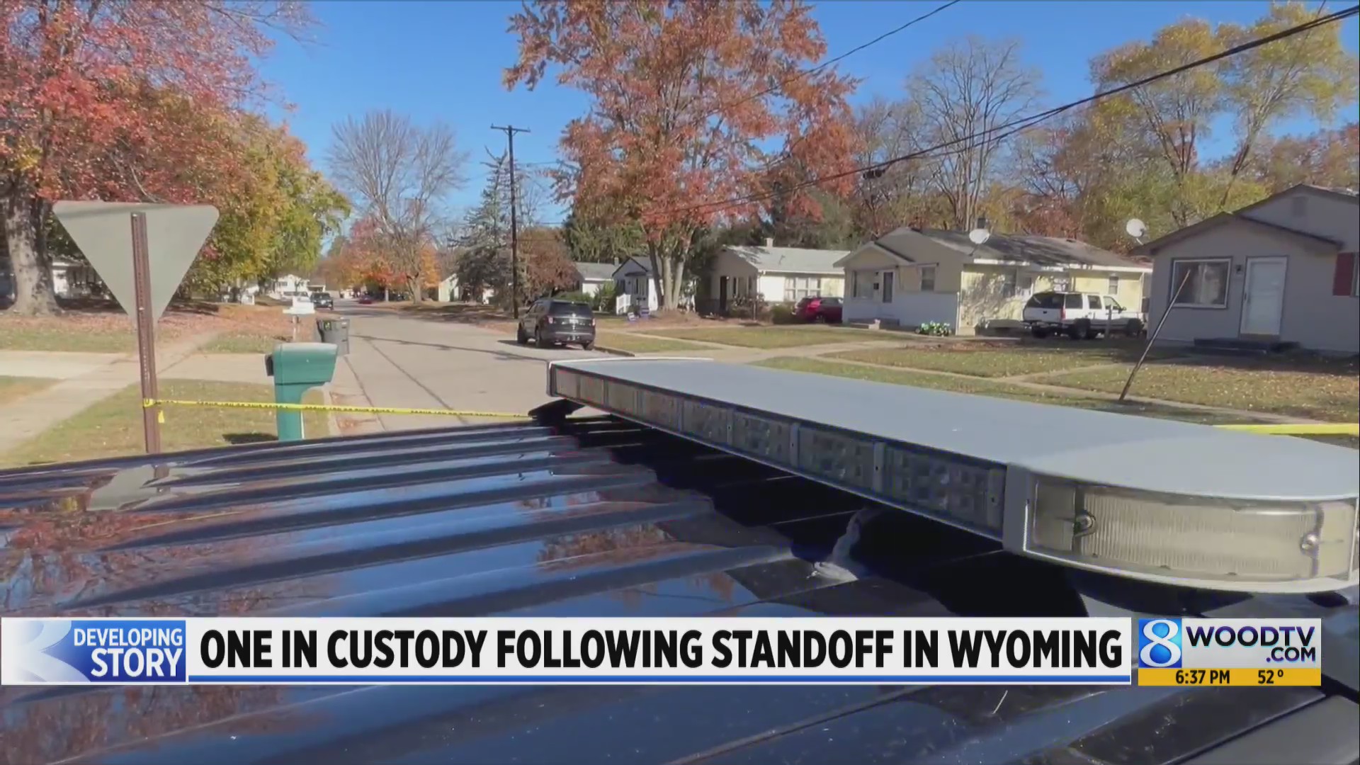 1 in custody following standoff in Wyoming – WOODTV.com