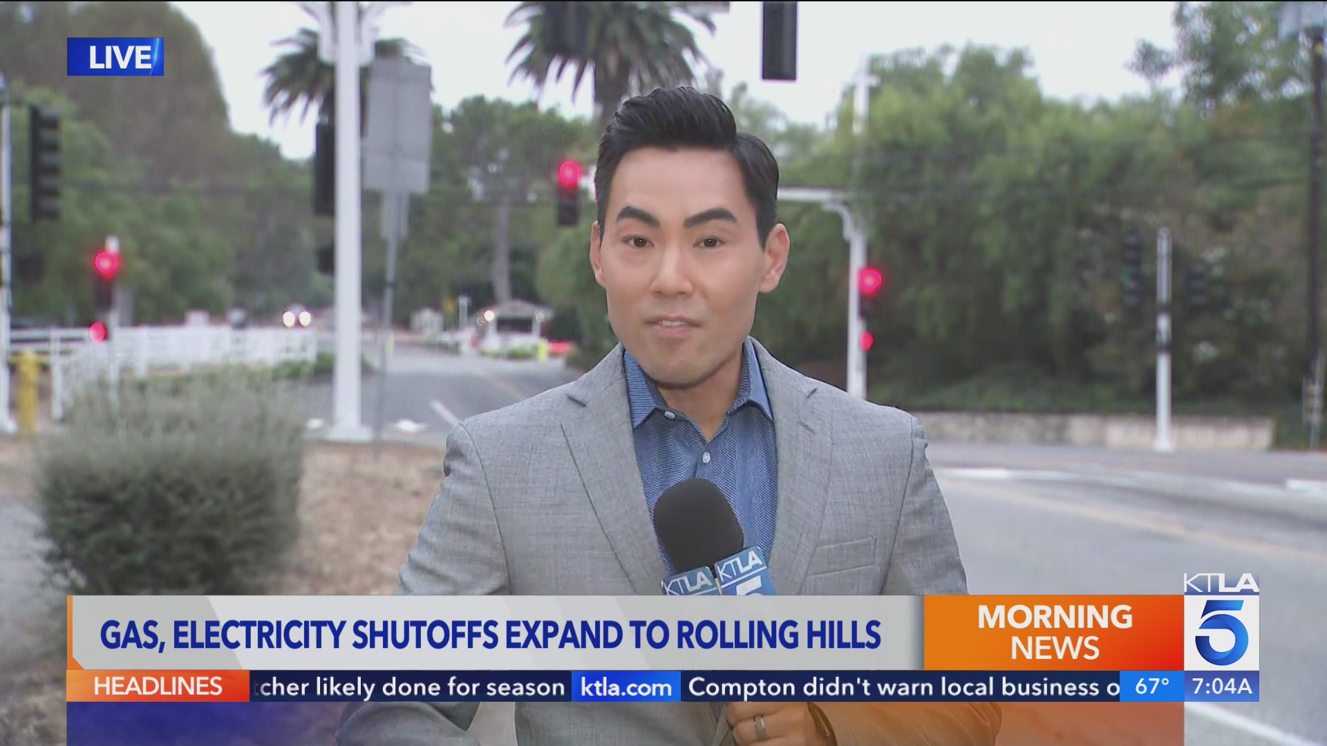 Gas, power shutoffs expand to Rolling Hills amid land movement ...