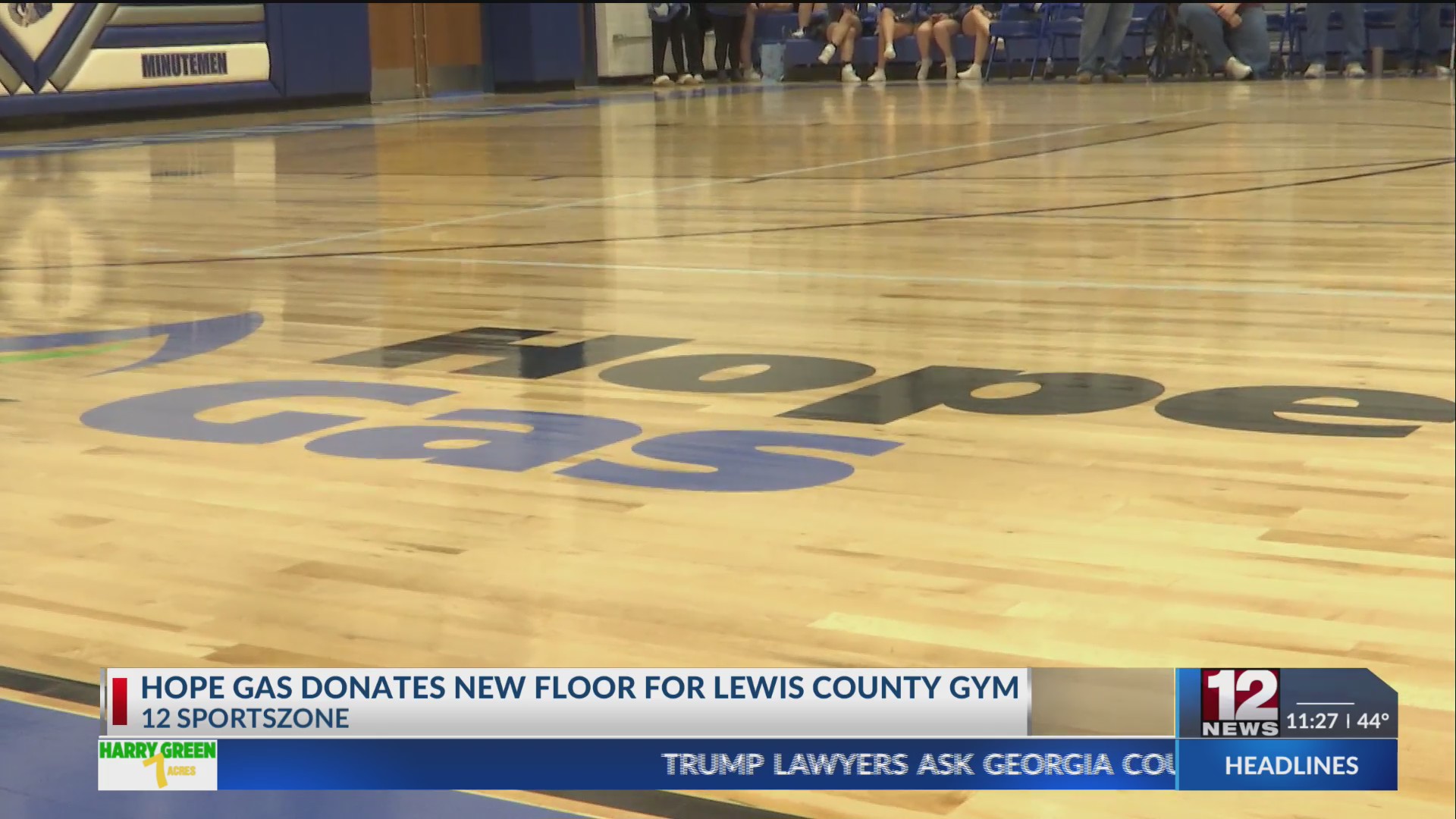 Hope Gas donates new gym floor to Lewis County High School – WBOY.com