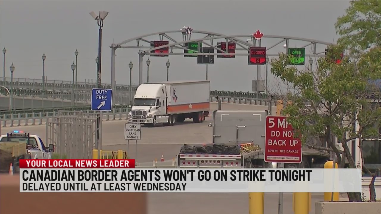 Strike action ‘on hold’ as Canadian border agents continue negotiations ...