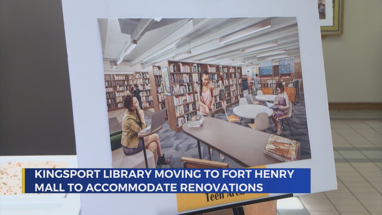 Kingsport Public Library closing for major renovation – WJHL | Tri ...