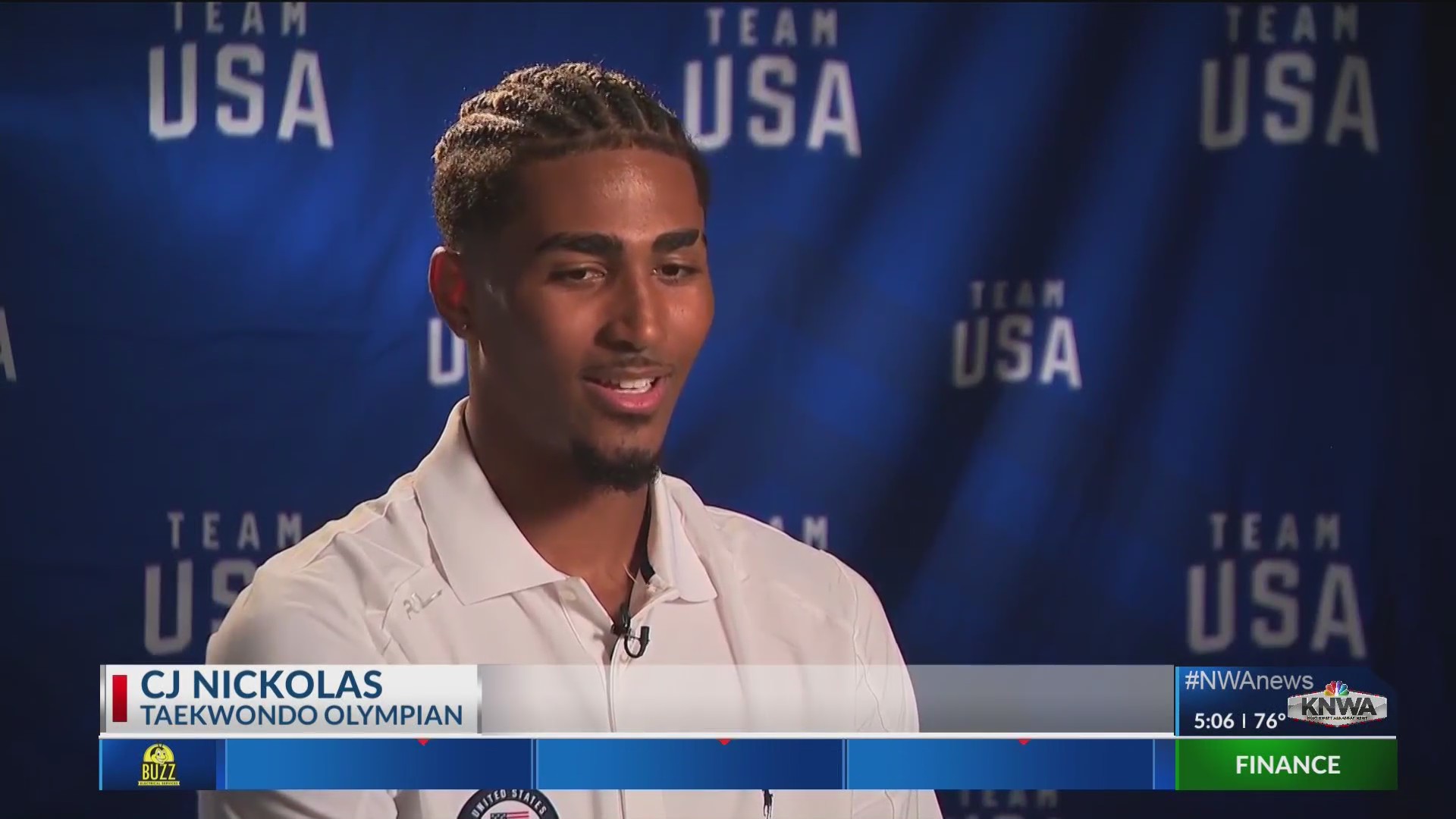 Taekwondo athlete CJ Nickolas aiming for gold in Paris – WJTV