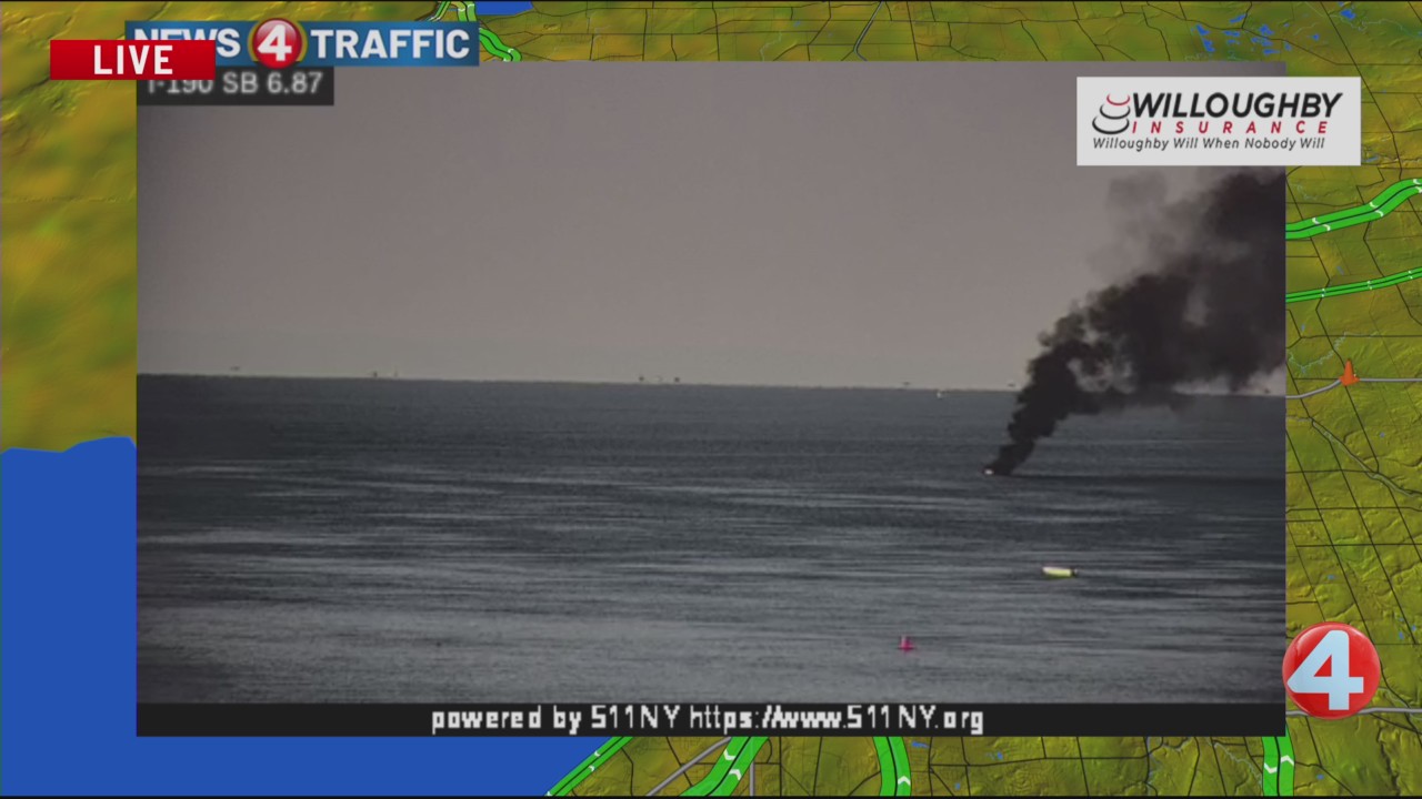 Coast Guard responds to boat fire on Lake Erie – News 4 Buffalo