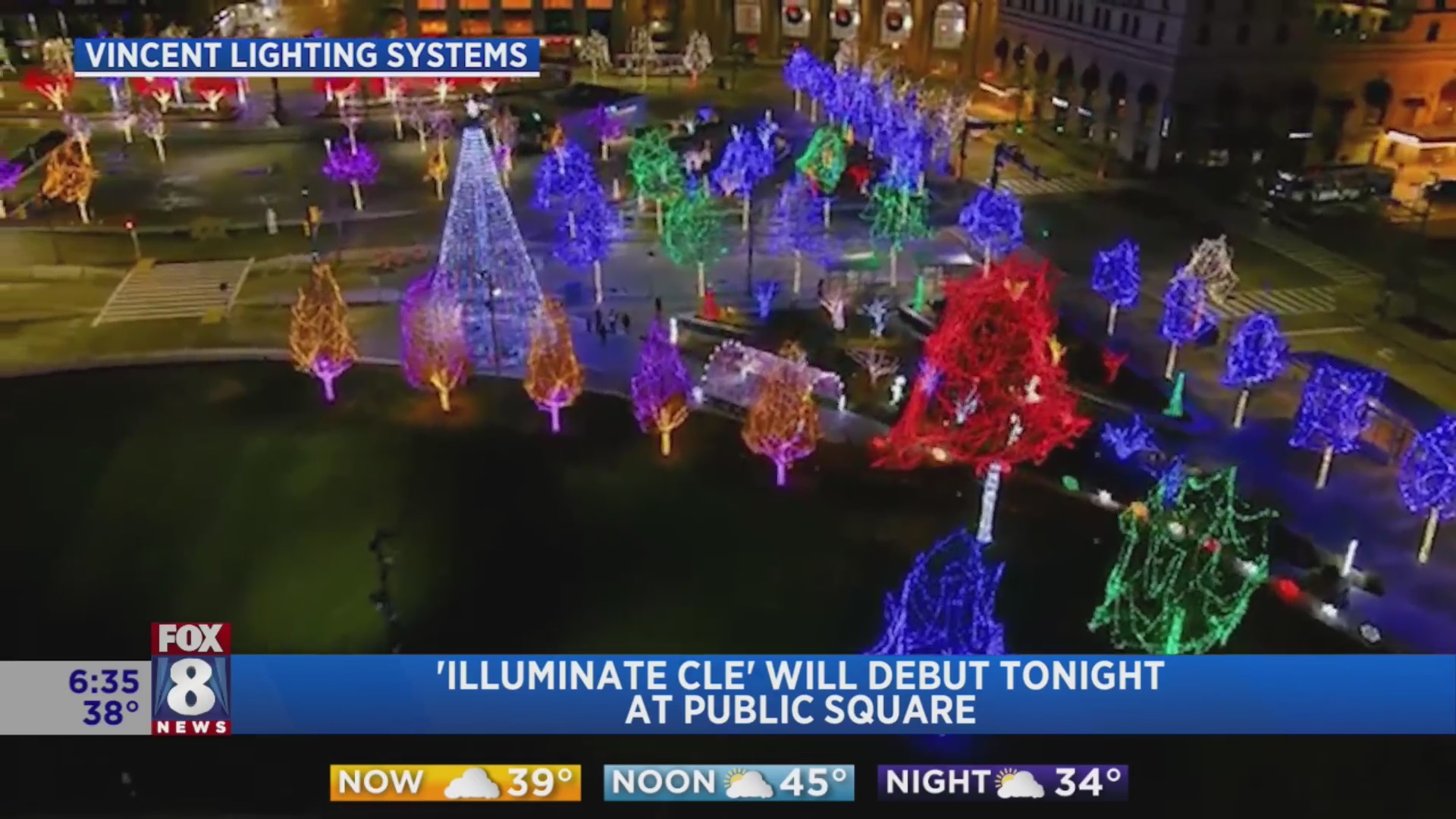 Illuminate CLE debut – Fox 8 Cleveland WJW