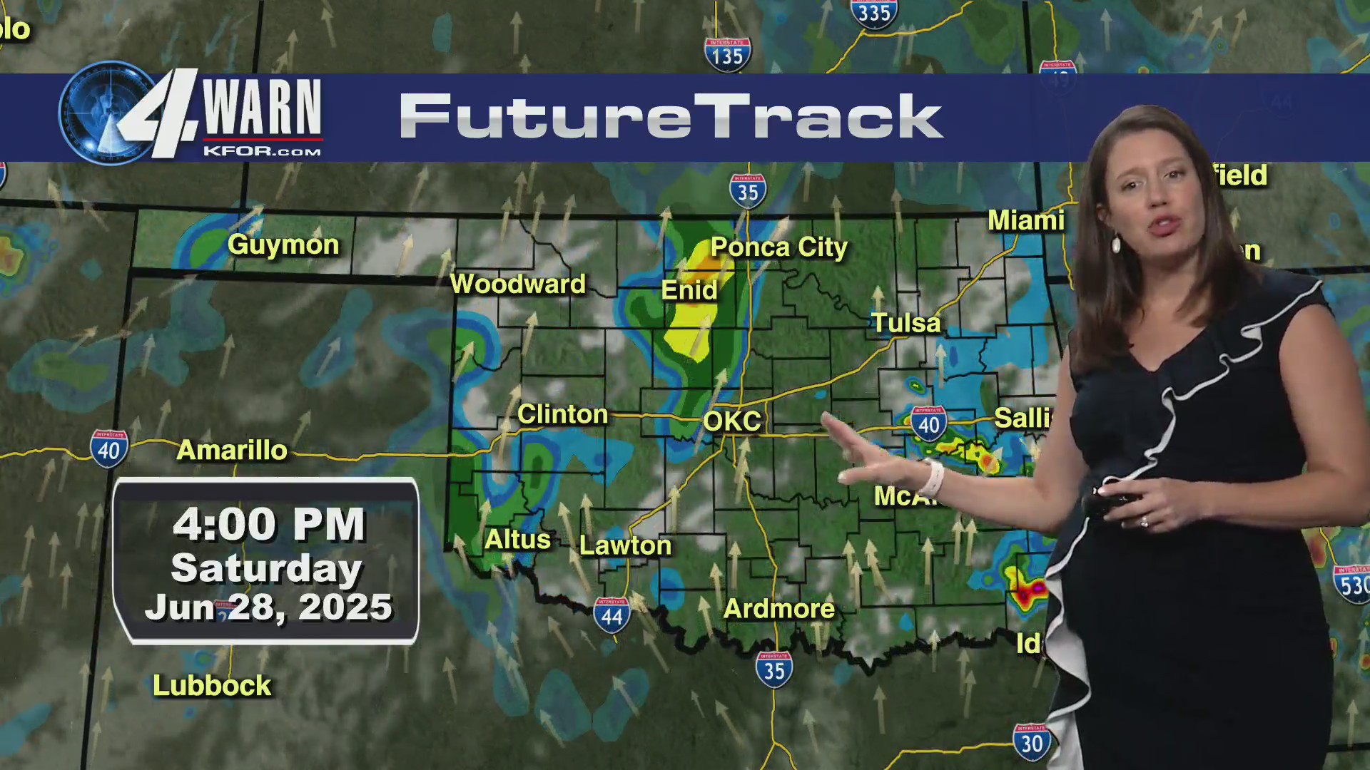 Meteorologist Emily Sutton details storm timing for Friday (6/26/25 10 ...