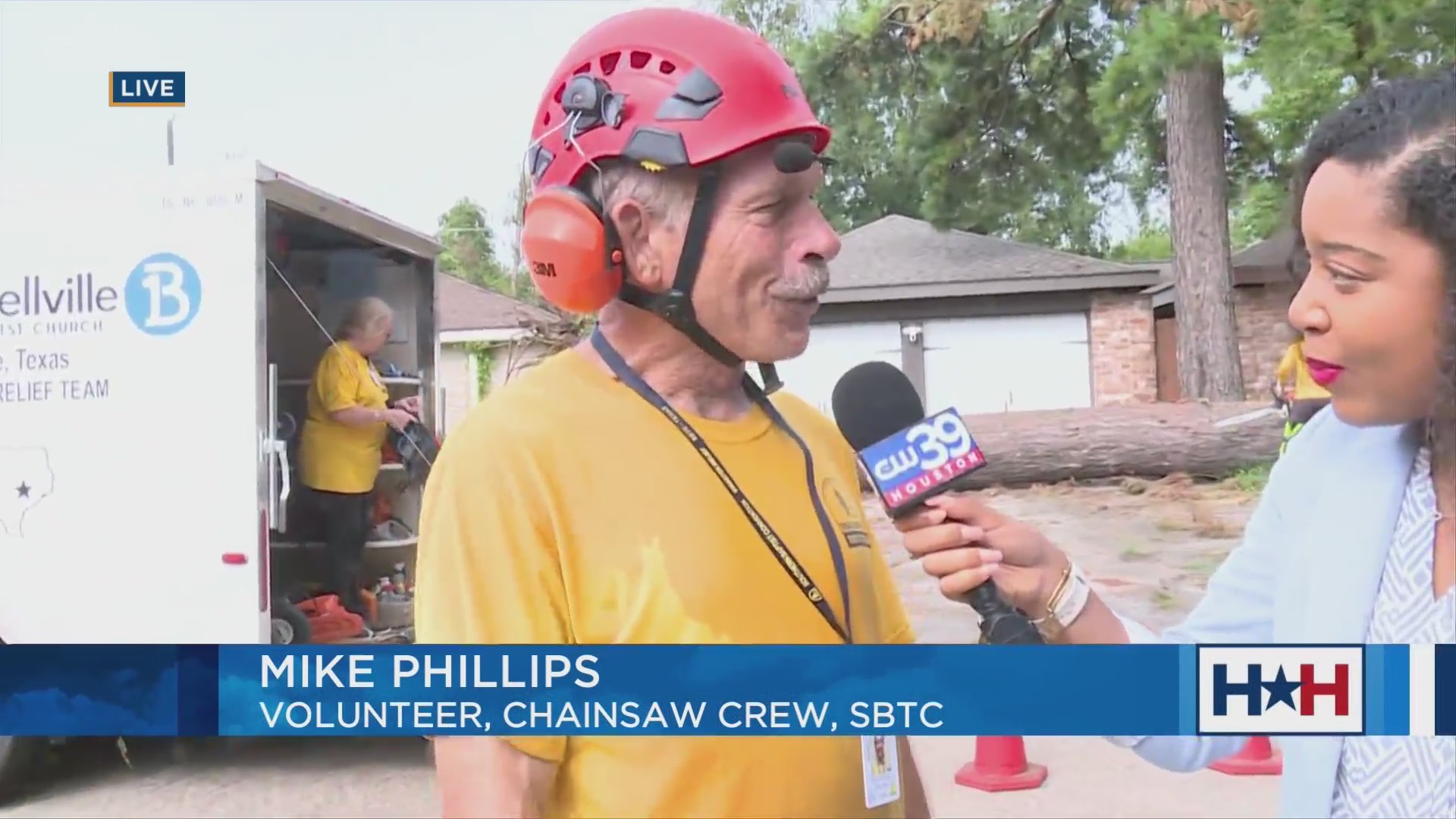 SBTC Disaster Relief Volunteers help families still in need after Beryl ...