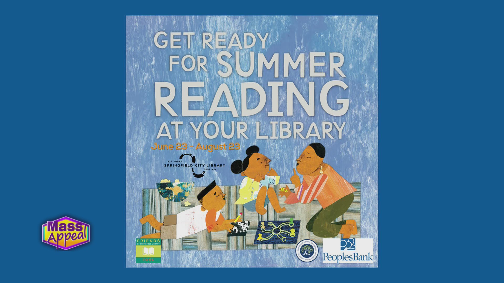 Mass Appeal Community Corner with PeoplesBank: Springfield City Library ...
