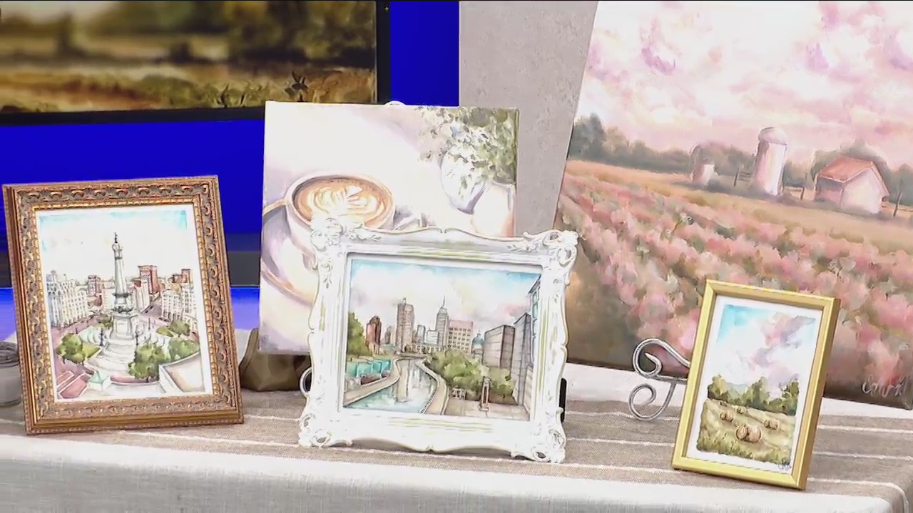 Artist Check In: Emily Winslow Art Part 1 – 2/19/25 – Fox 59