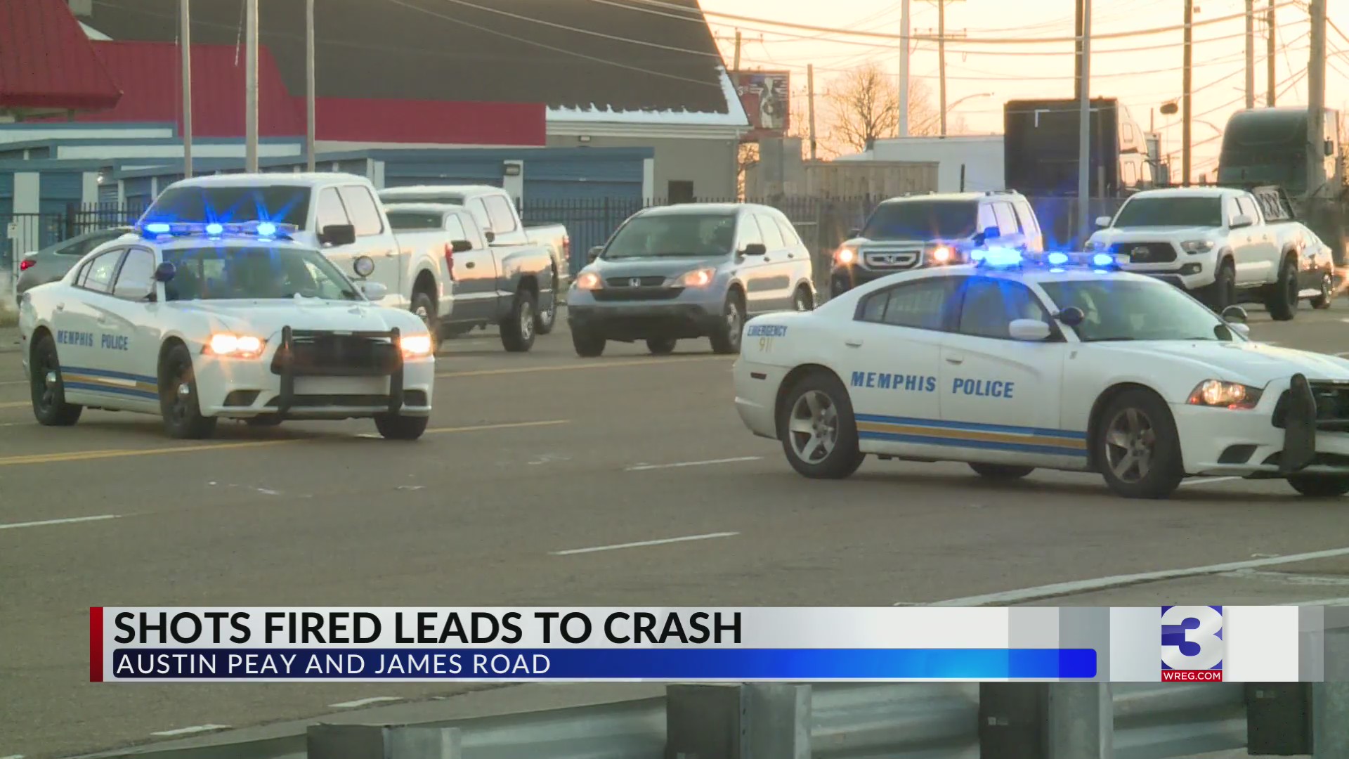 Shooting leads to multi-car crash on Austin Peay Hwy – WREG.com
